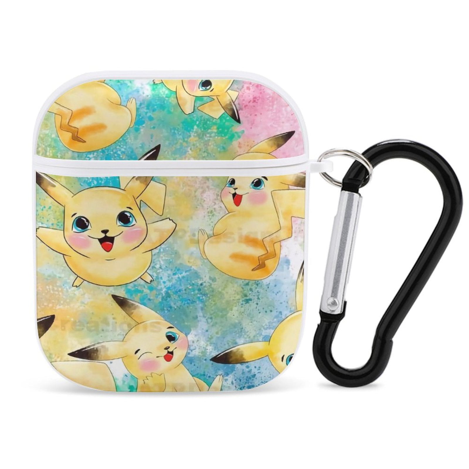 for AirPods 2nd & 1st Generation Case Cover,Cartoon Pokémon Pikachu ...