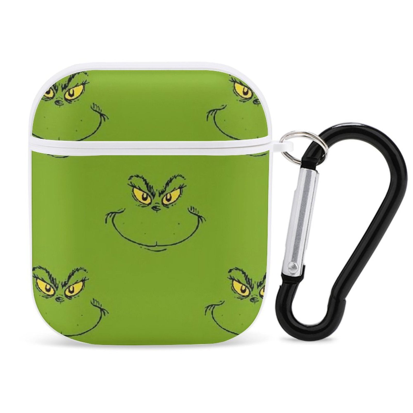 for AirPods 2nd & 1st Generation Case Cover,Christmas Grinch Smiley ...