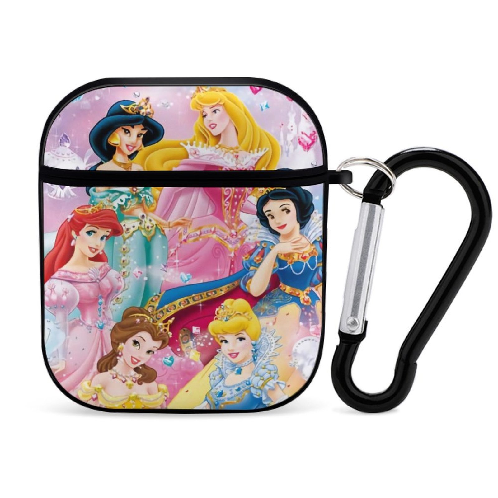 for AirPods 2nd & 1st Generation Case Cover,Disney&Princess Jewels ...