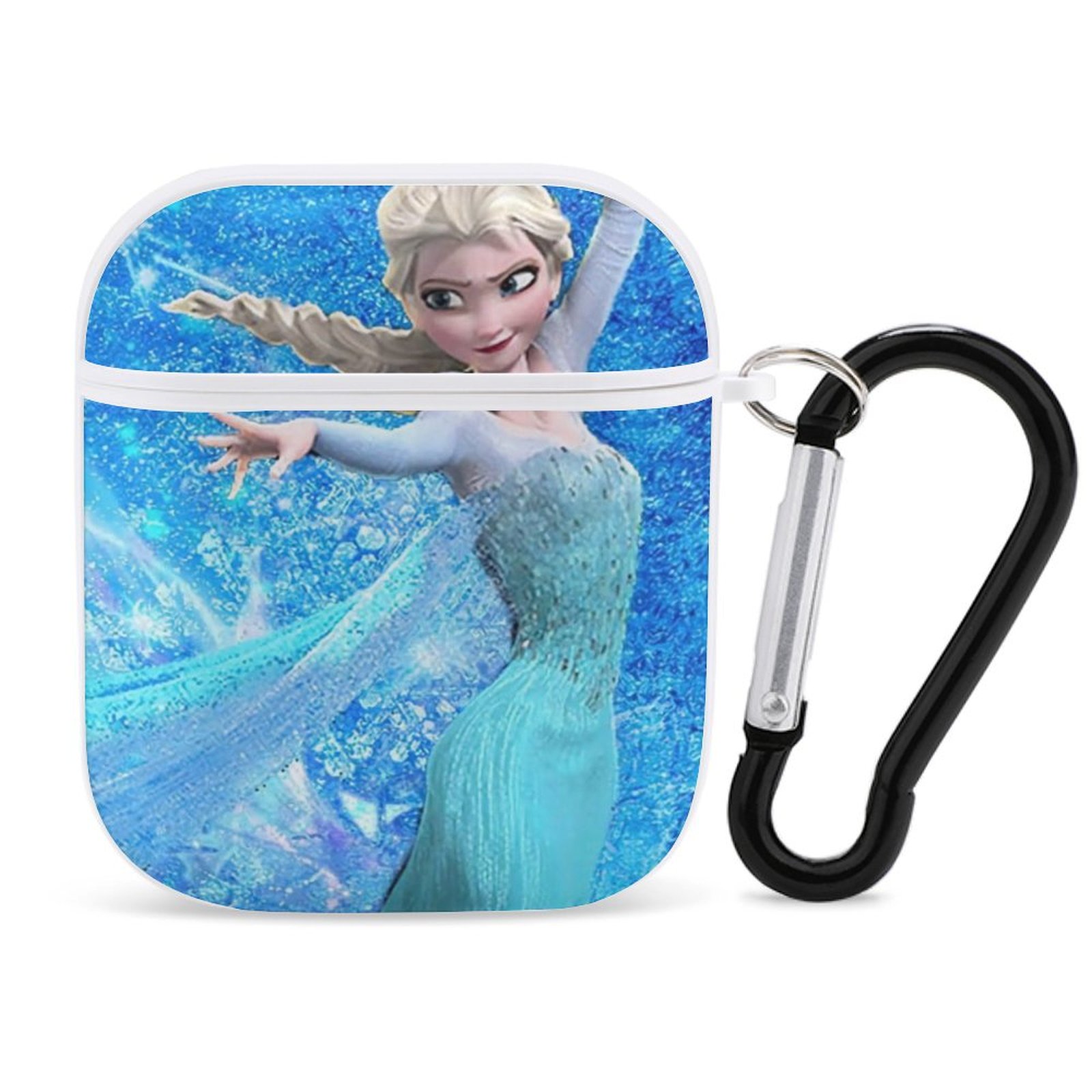 for AirPods 2nd & 1st Generation Case Cover,Frozen Elsa Snowflake ...
