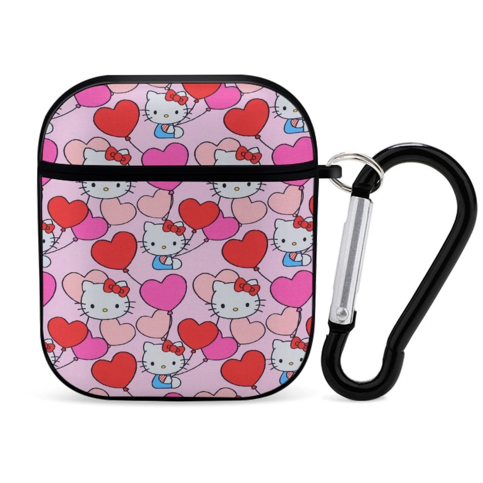for AirPods 2nd & 1st Generation Case Cover,Hello Kitty Heart Balloon ...