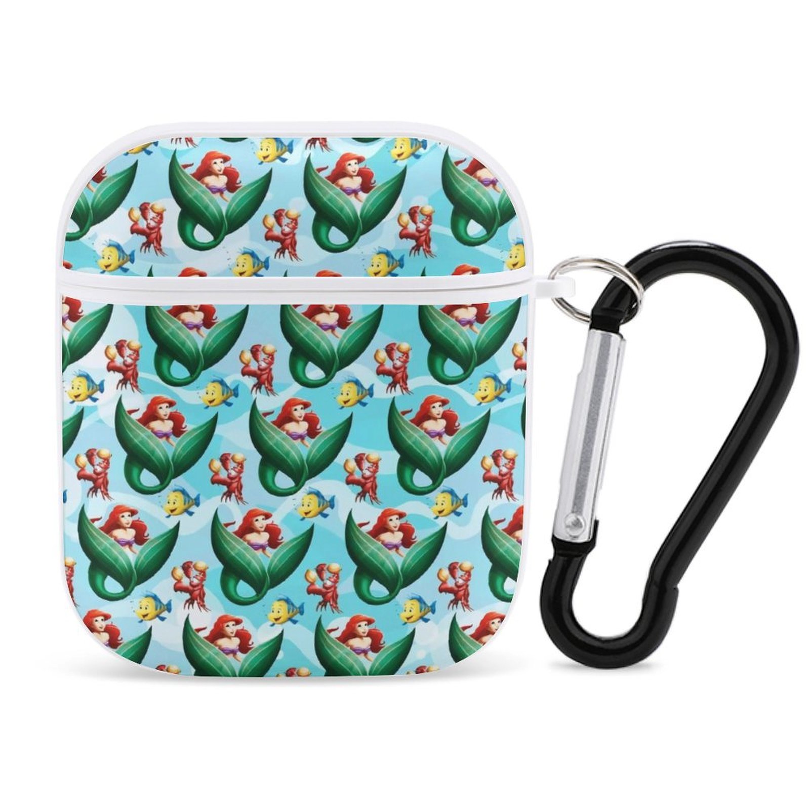 for AirPods 2nd & 1st Generation Case Cover,Little Mermaid Ariel ...