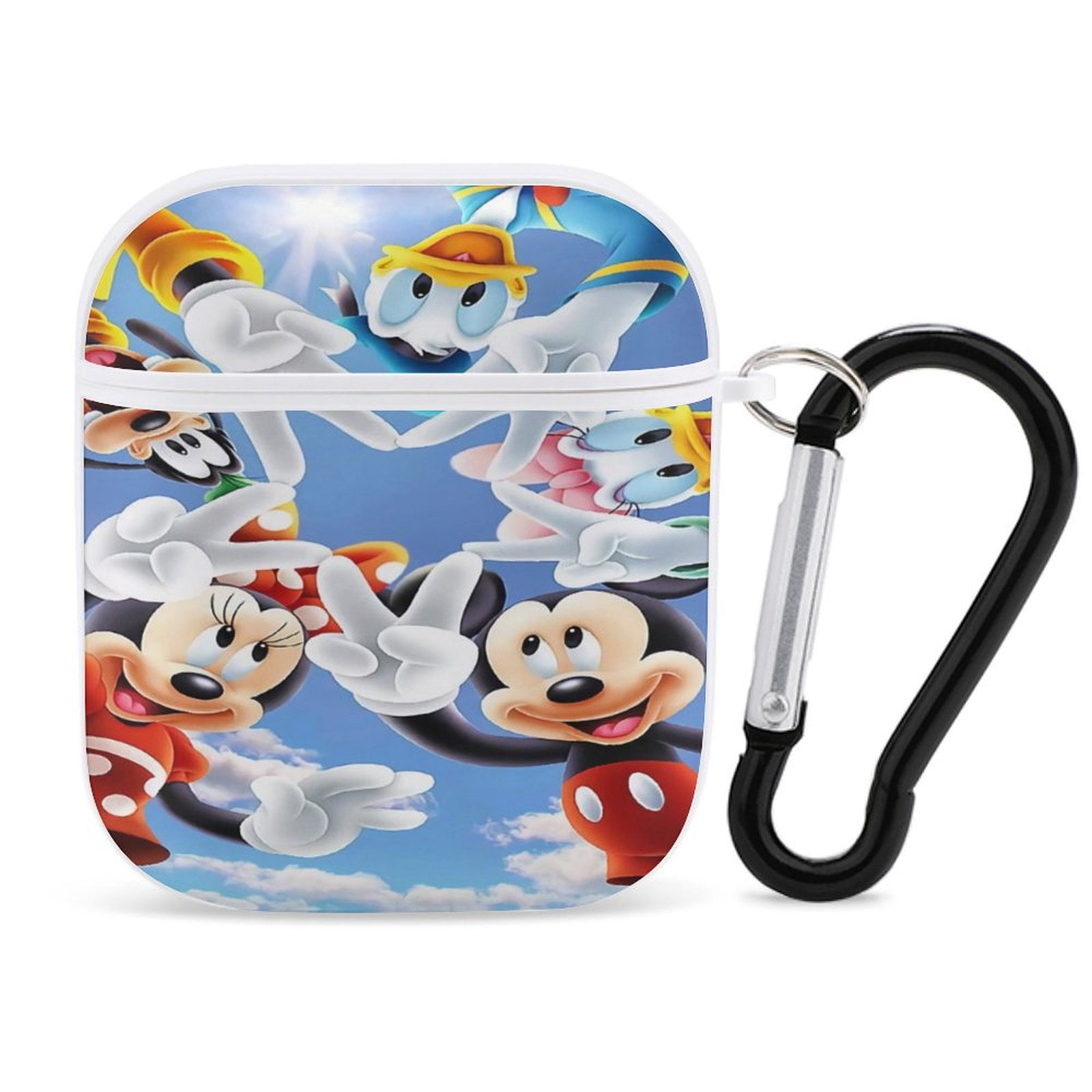 for AirPods 2nd & 1st Generation Case Cover,Mickey Minnie Donald Duck ...