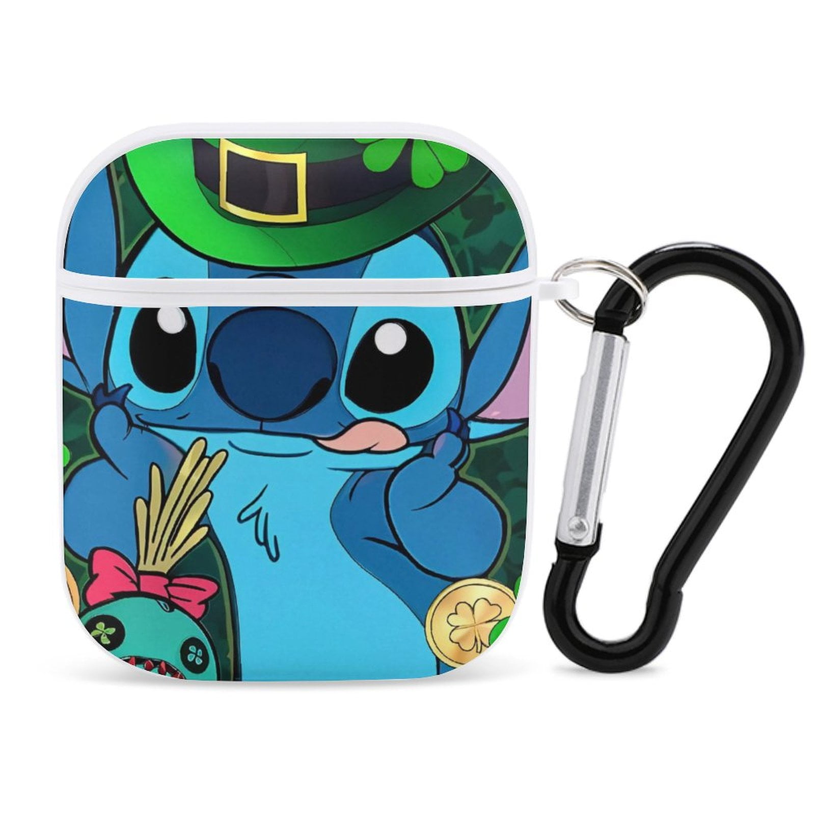 for AirPods 2nd & 1st Generation Case Cover,Patrick's Day Stitch AirPod ...
