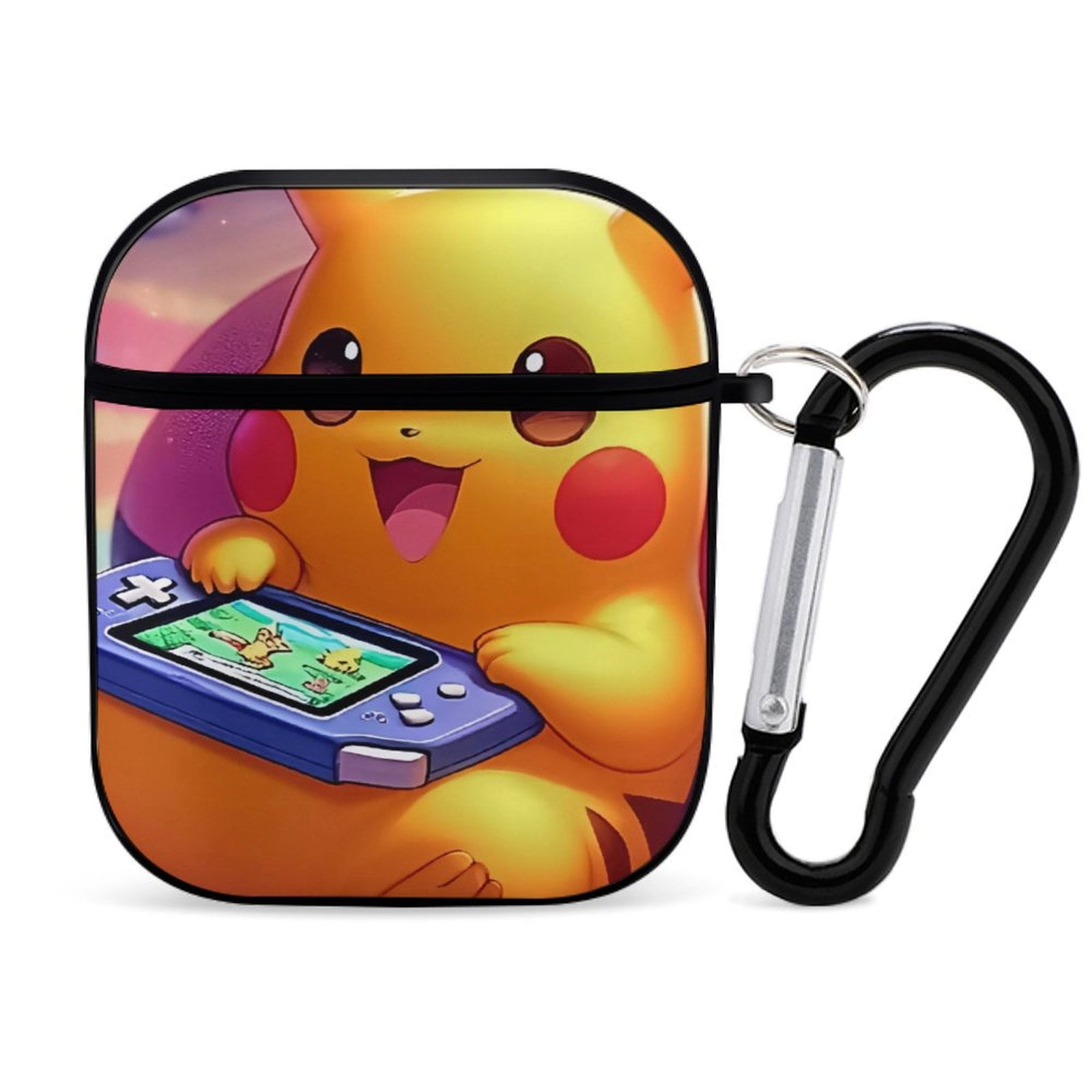 for AirPods 2nd & 1st Generation Case Cover,Pikachu Playing Pokemon ...