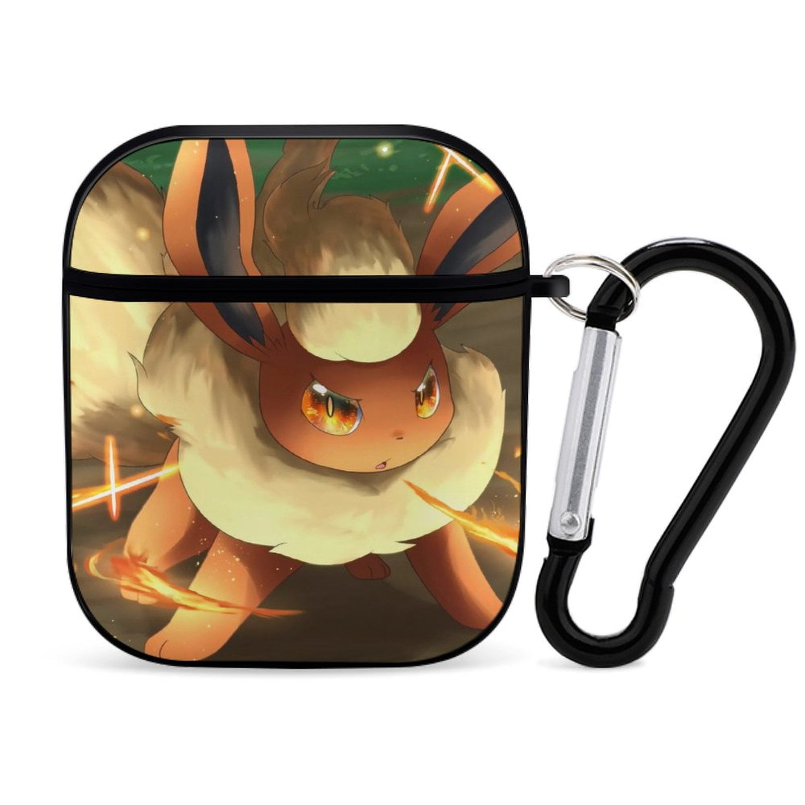 for AirPods 2nd & 1st Generation Case Cover,Pokémon Pikachu Flareon ...