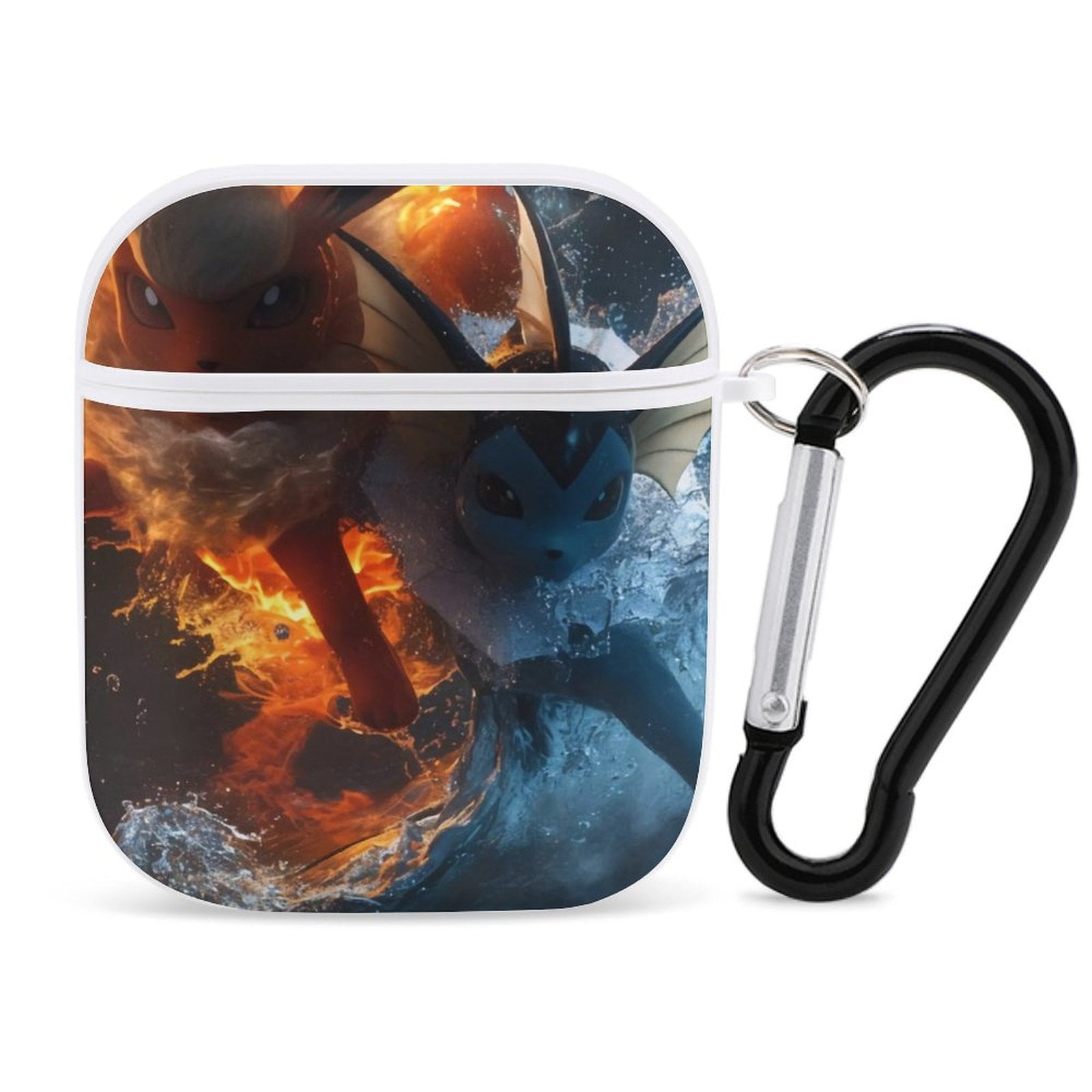 for AirPods 2nd & 1st Generation Case Cover,Pokémon Pikachu Flareon ...