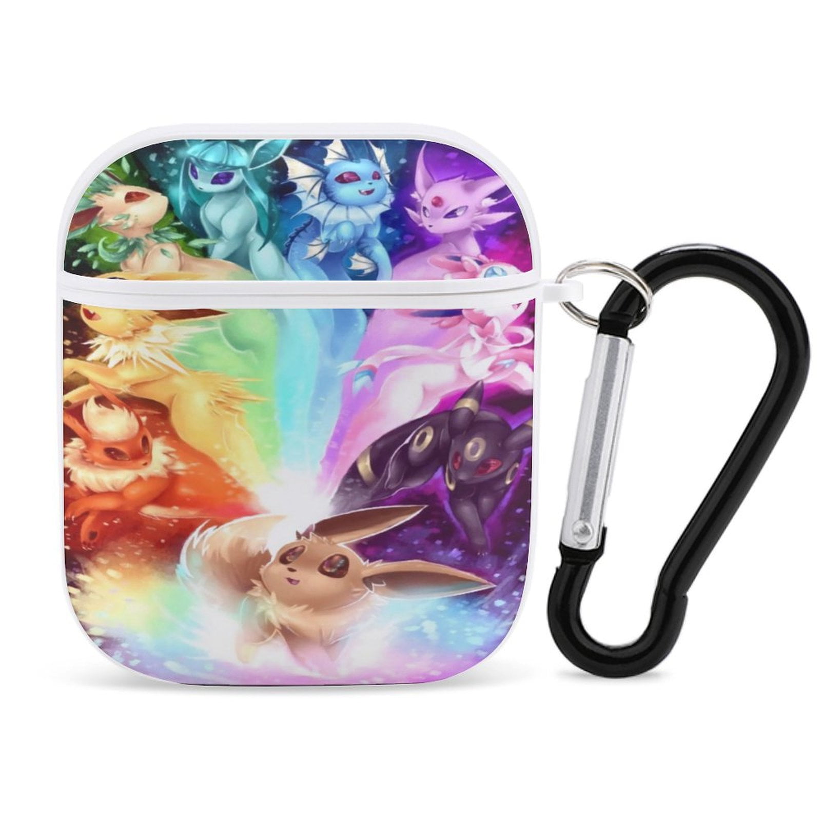 for AirPods 2nd & 1st Generation Case Cover,Pokémon The Evie Evolution ...