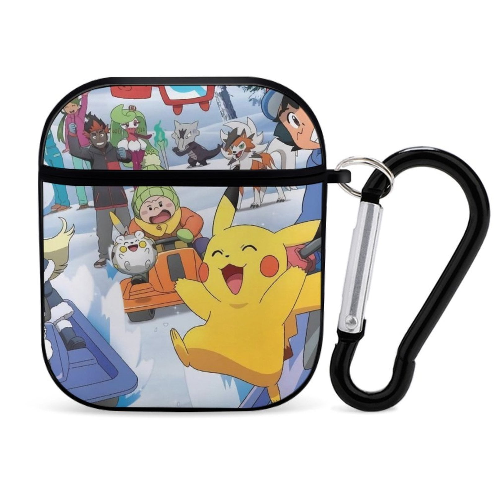 for AirPods 2nd & 1st Generation Case Cover,Pokemon And Ash Friends ...