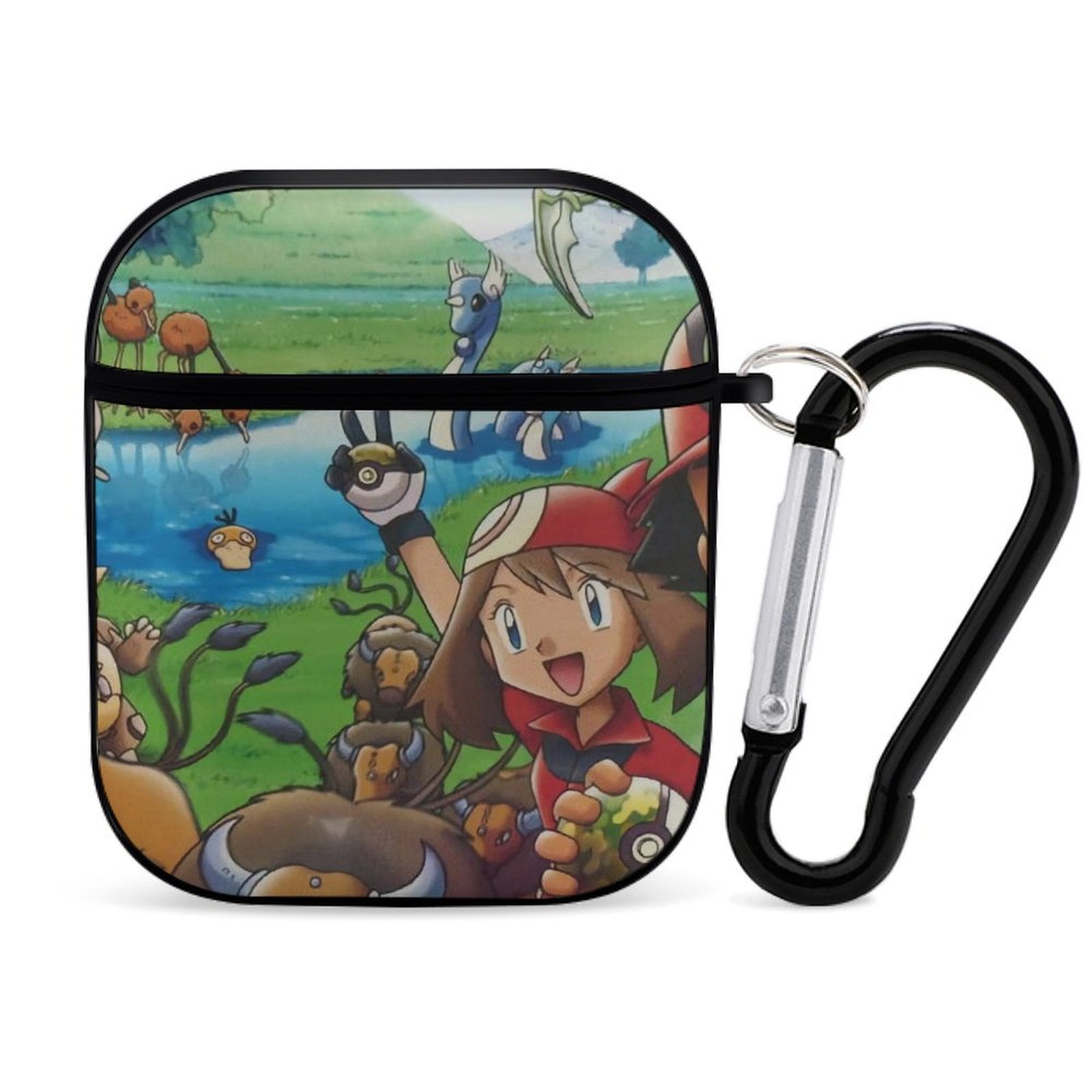 for AirPods 2nd & 1st Generation Case Cover,Pokemon And Ash Friends ...