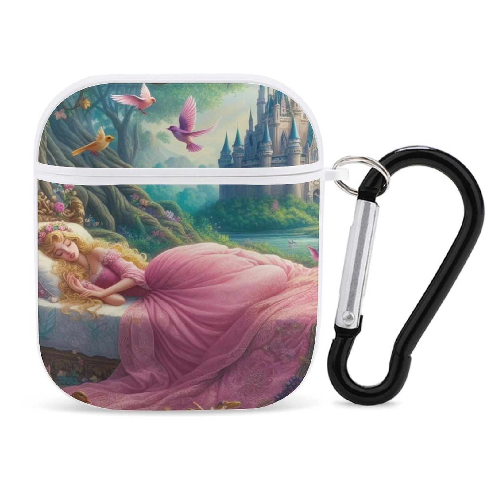 for AirPods 2nd & 1st Generation Case Cover,Sleeping Beauty Princess ...