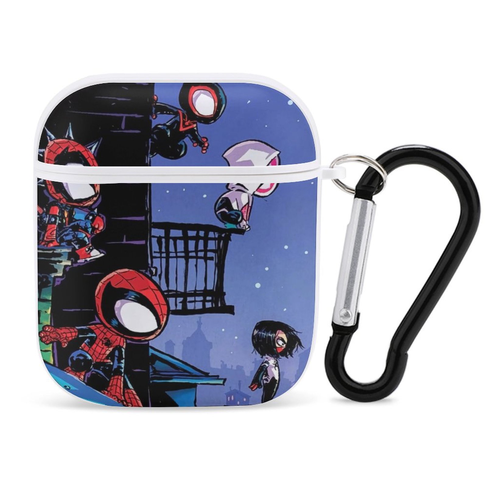 for AirPods 2nd & 1st Generation Case Cover,Spider-Man Edge of ...