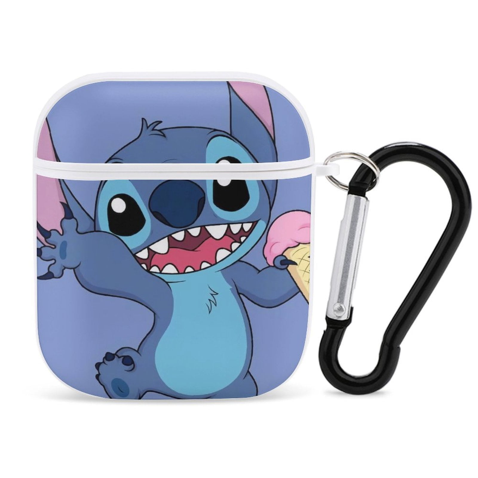 for AirPods 2nd & 1st Generation Case Cover,Stitch Eating Ice Cream ...