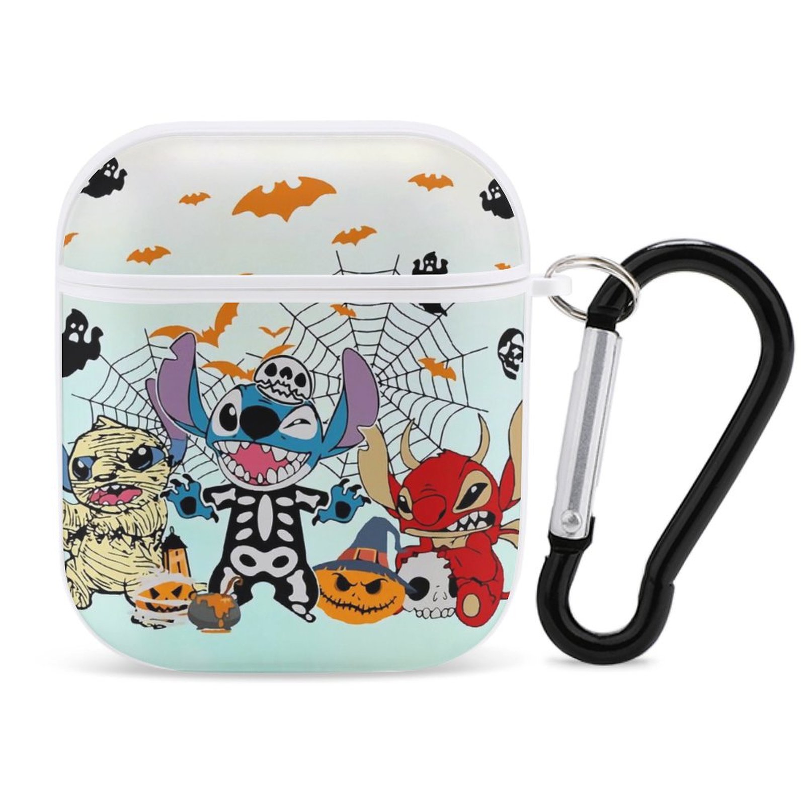 for AirPods 2nd & 1st Generation Case Cover,Stitch Mummy Halloween ...