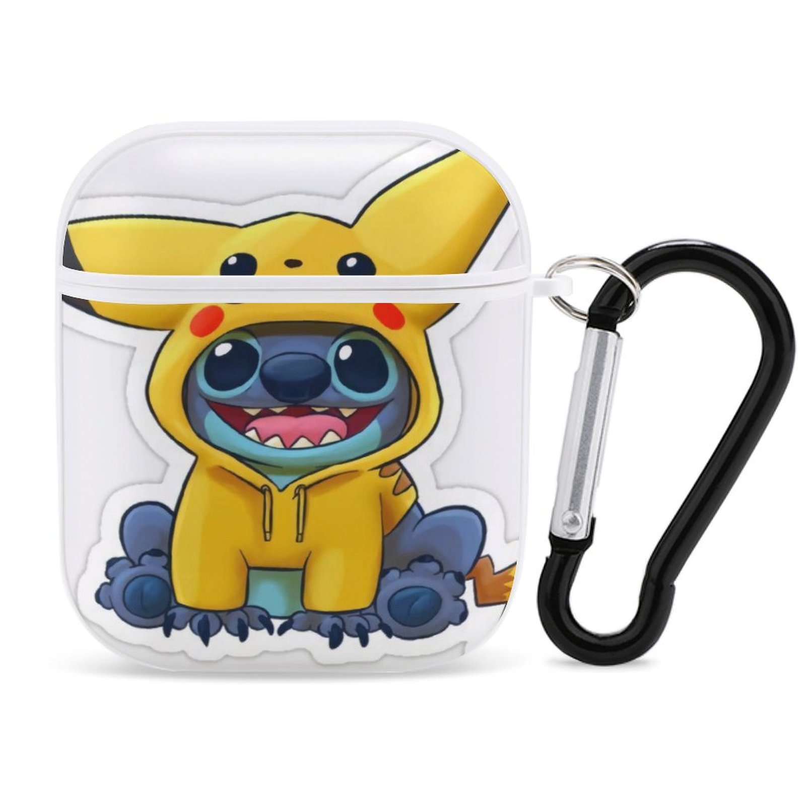 for AirPods 2nd & 1st Generation Case Cover,Stitch Pokémon Pikachu ...