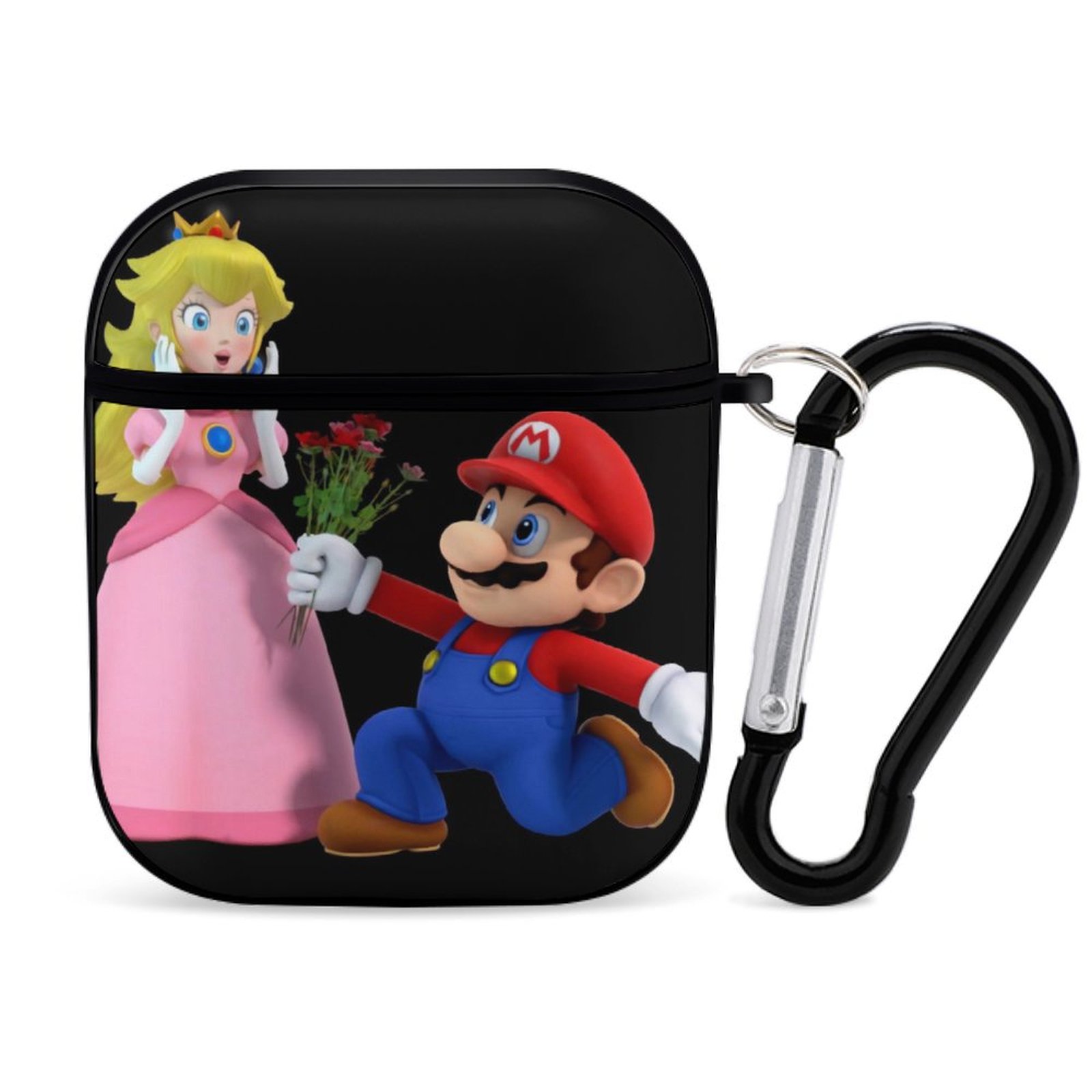 for AirPods 2nd & 1st Generation Case Cover,Super Mario Princess Peach ...