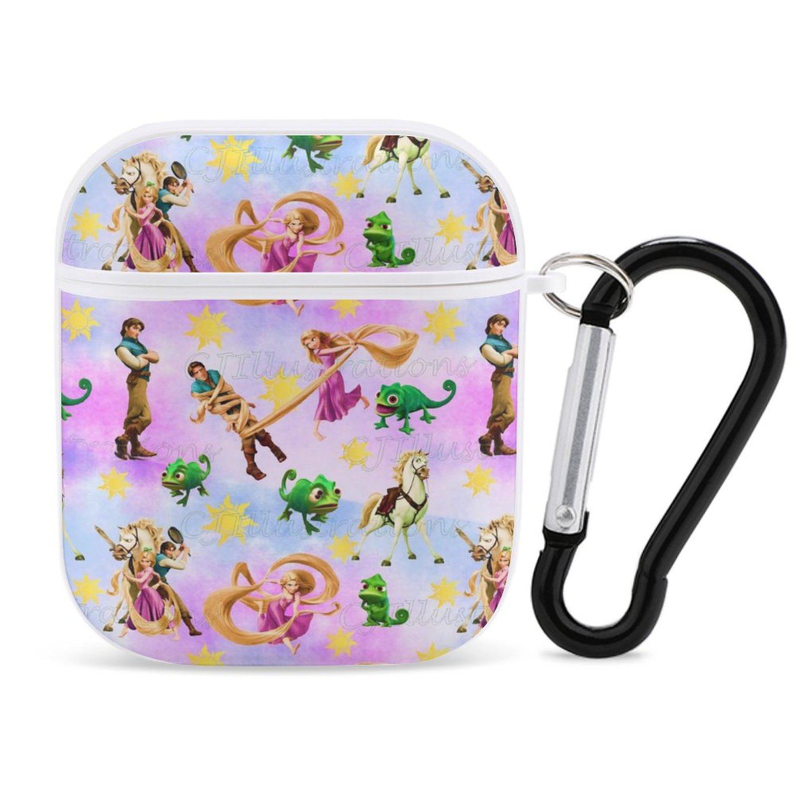 for AirPods 2nd & 1st Generation Case Cover,Tangled Princess Rapunzel ...