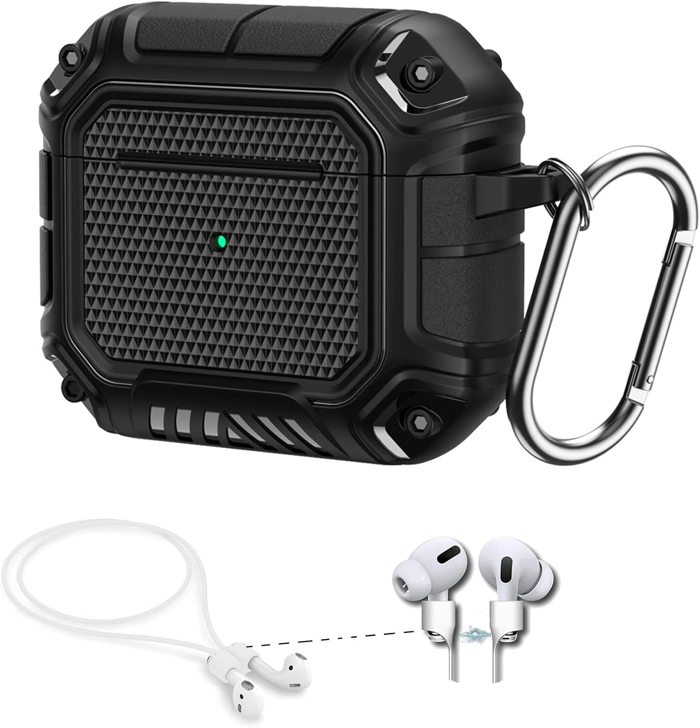 AirPods 3 Case Cover with Magnetic Anti-Lost Straps, Cool AirPods 3rd ...