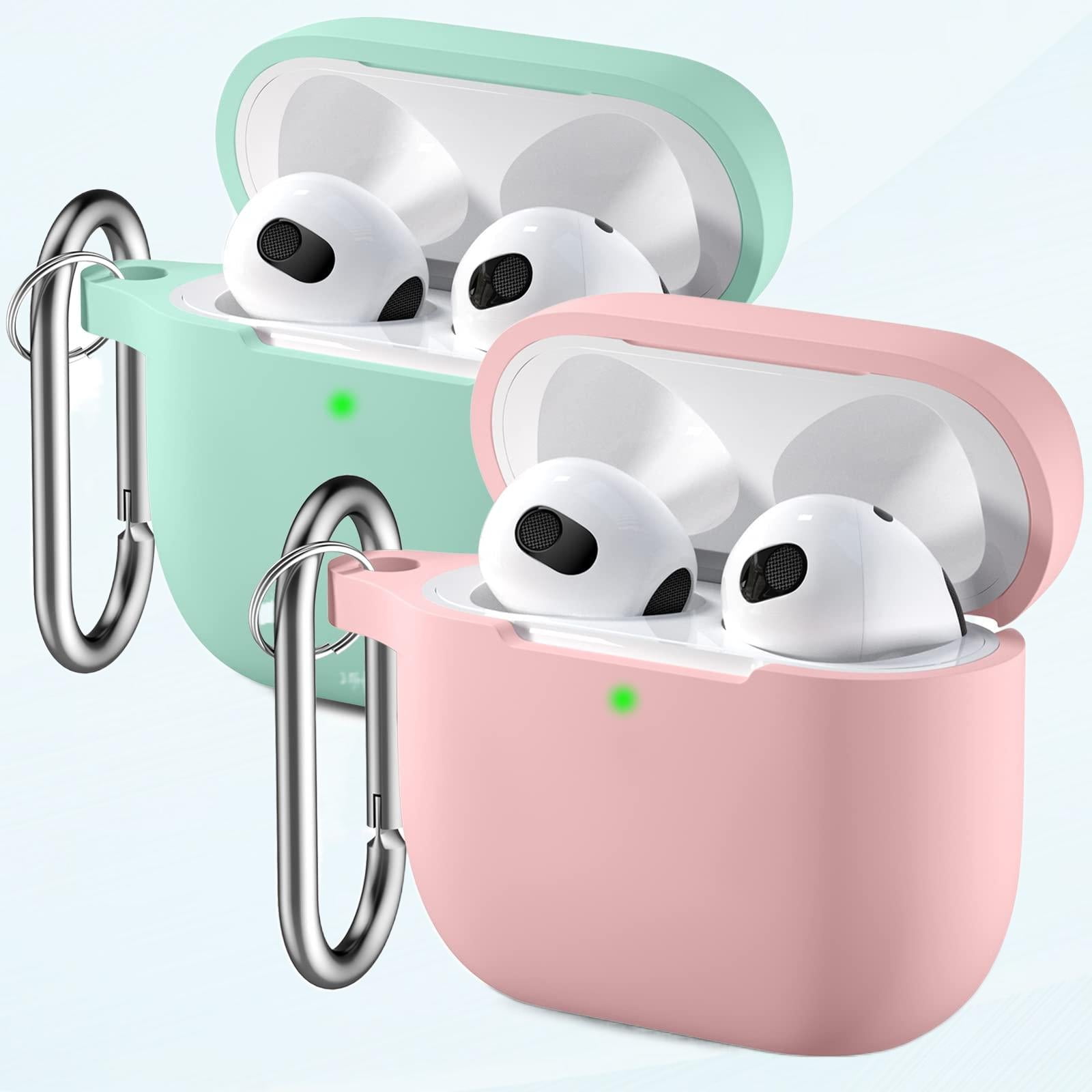 for AirPods 3rd Generation Case 2021 - Silicone Protective Case Cover ...