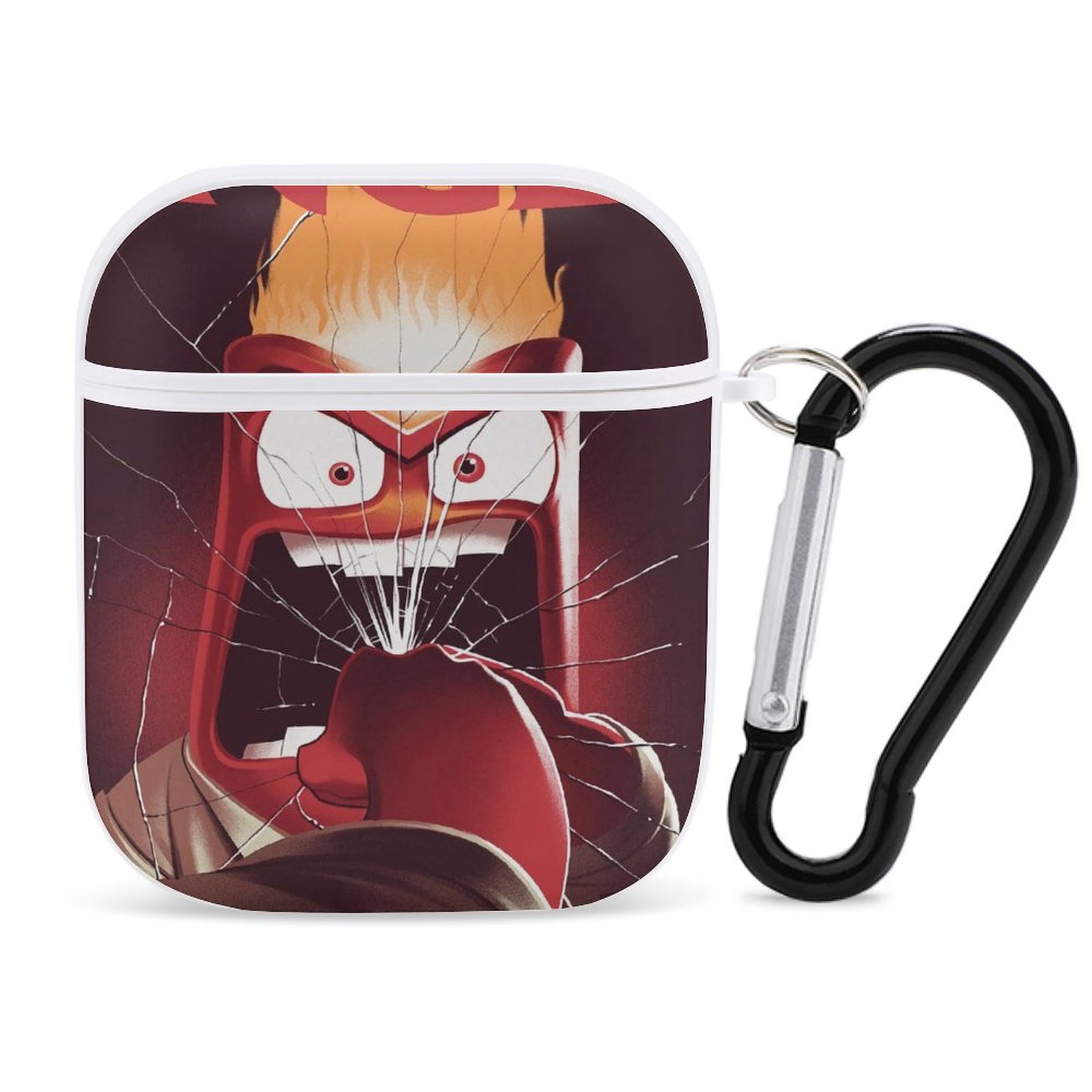 for AirPods Case Cover,Disney-Inside Out Angry Airpod Case with ...