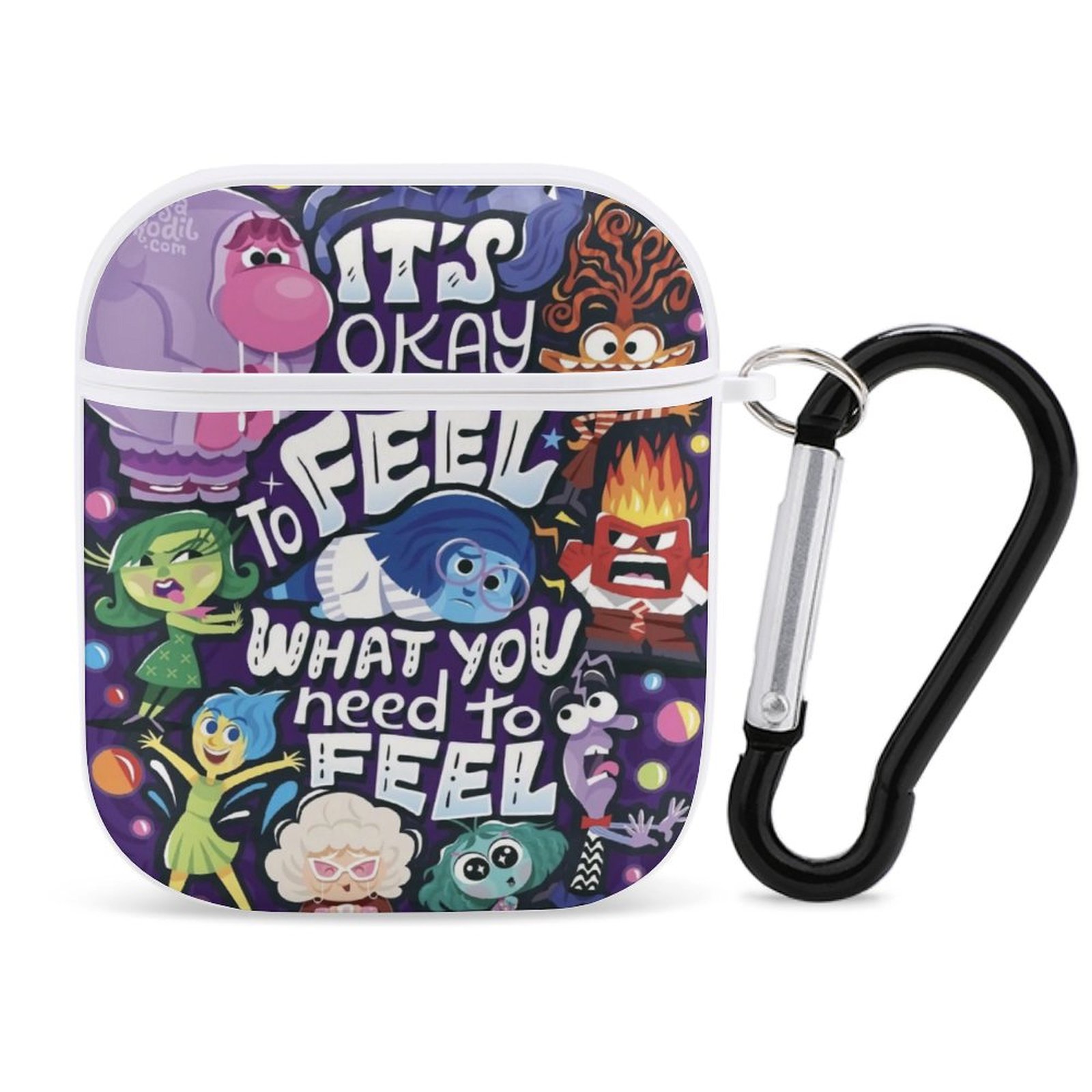 for AirPods Case Cover,Disney-Pixar Inside Out Airpod Case with ...