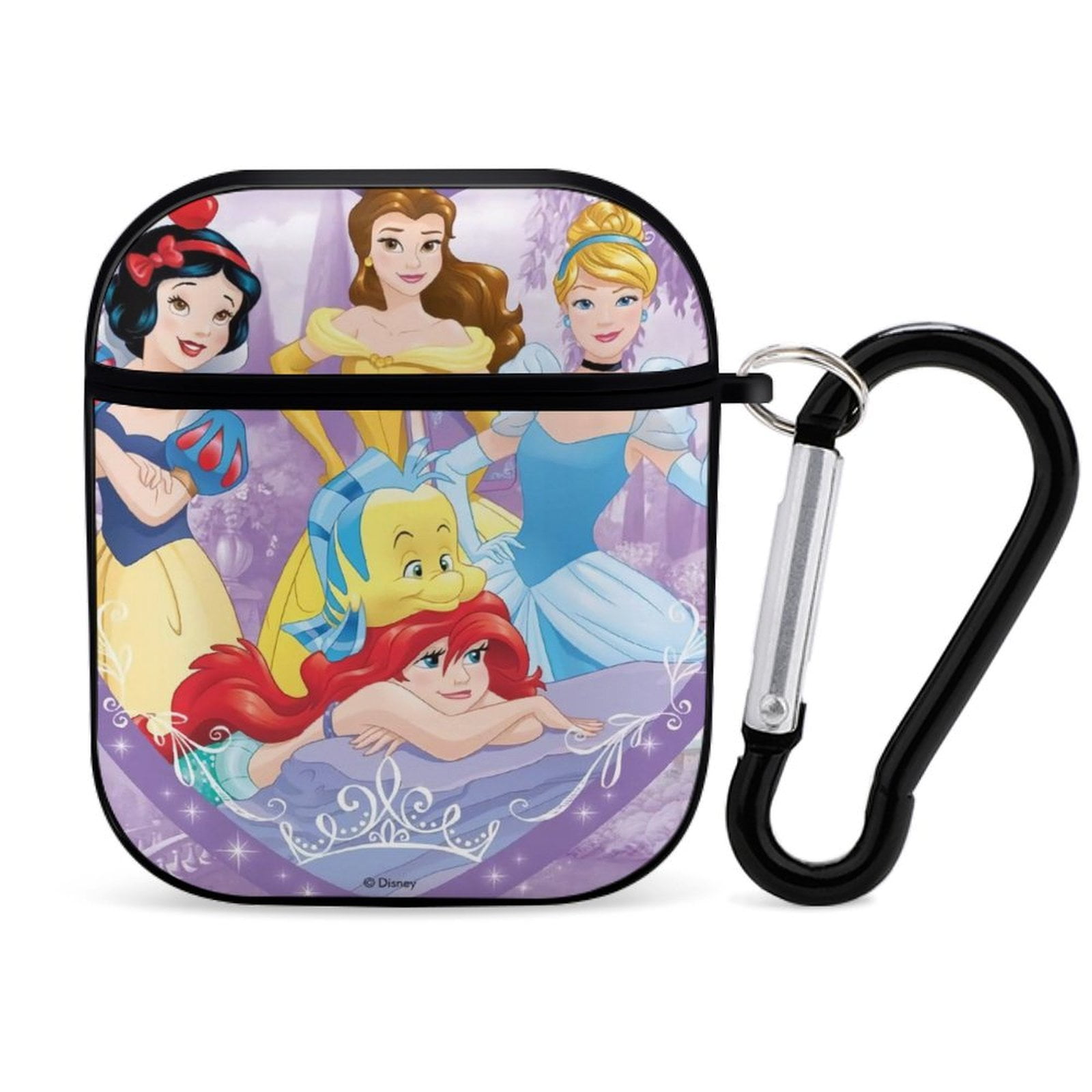 for AirPods Case Cover,Disney&Princess Belle Ariel Snow White Collage ...