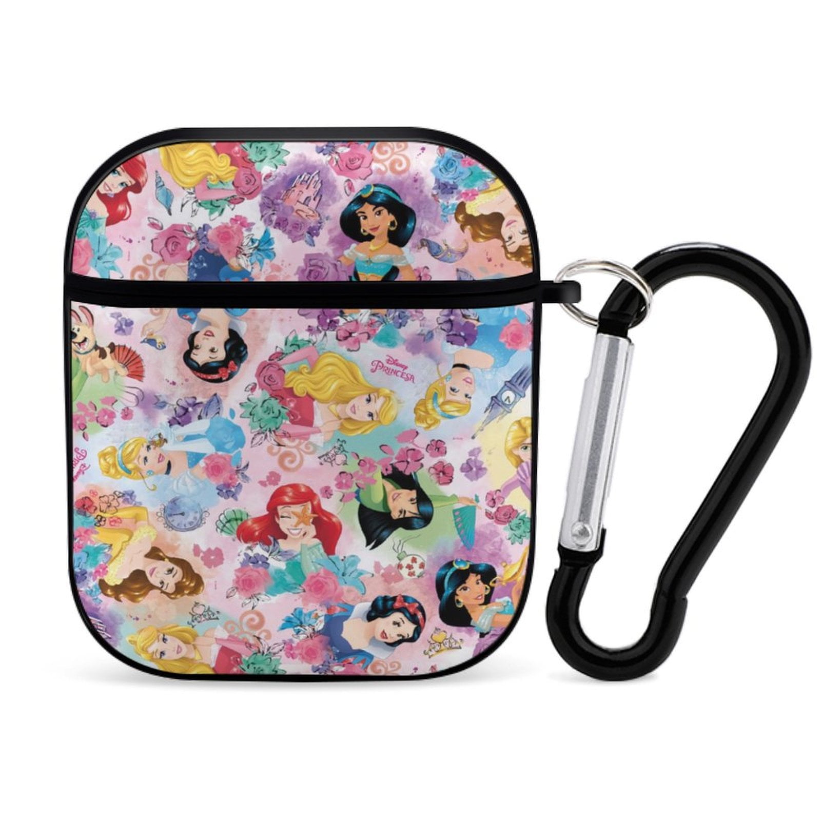 for AirPods Case Cover,Disney&Princess Squad Group Flowers Airpod Case ...