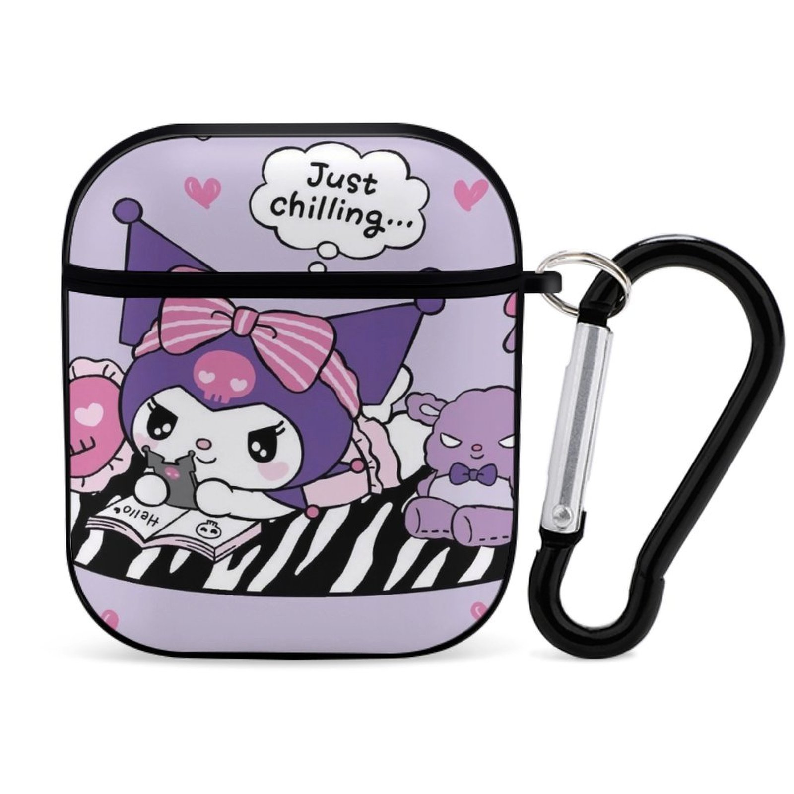 for AirPods Case Cover,Kuromi ENJOY THE LITTLE THINGS Airpod Case,PC ...