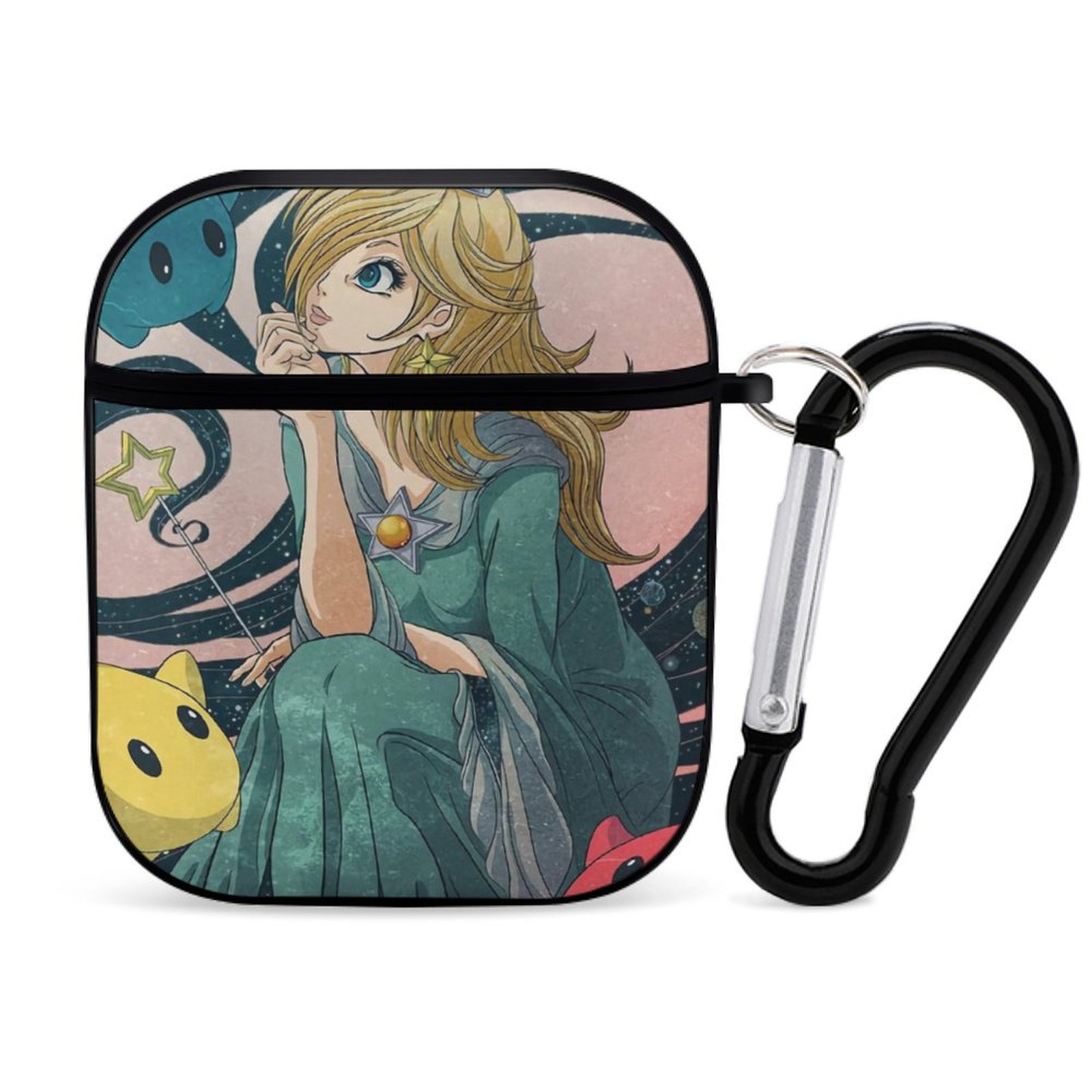 for AirPods Case Cover,Mario Rosalina & Lumas Airpod Case,PC Hard Shell ...