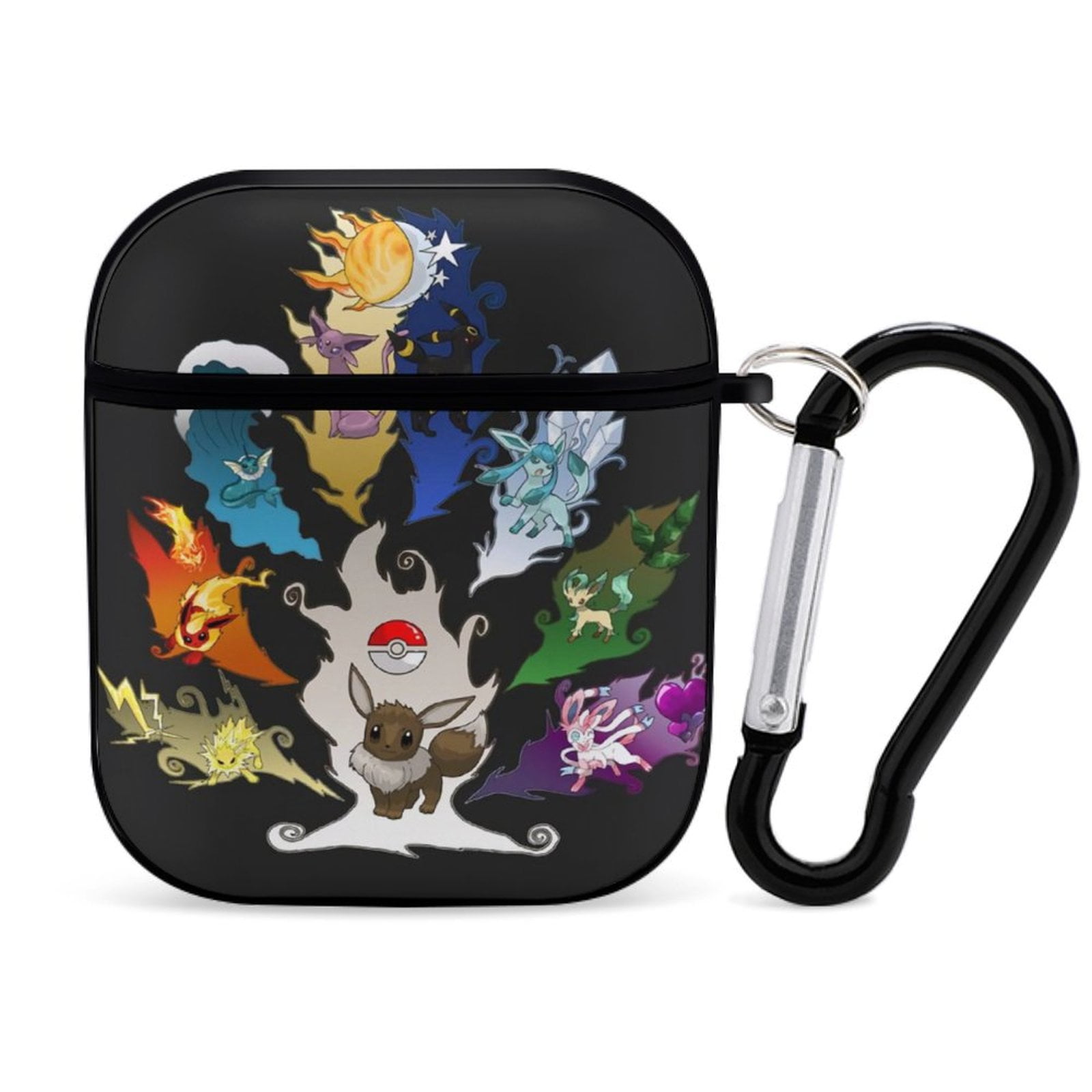 for AirPods Case Cover,Pokémon Pikachu Eevee Evolutions Airpod Case,PC ...