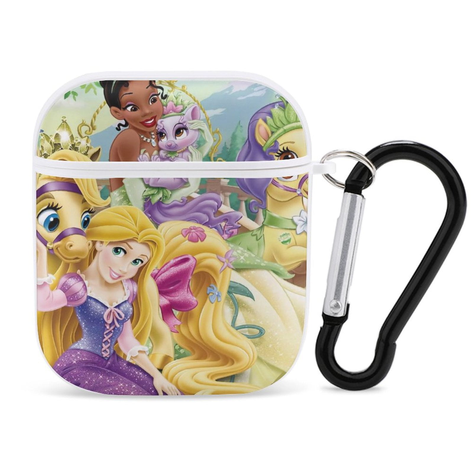 for AirPods Case Cover,Princess Rapunzel And Tiana Airpod Case with ...