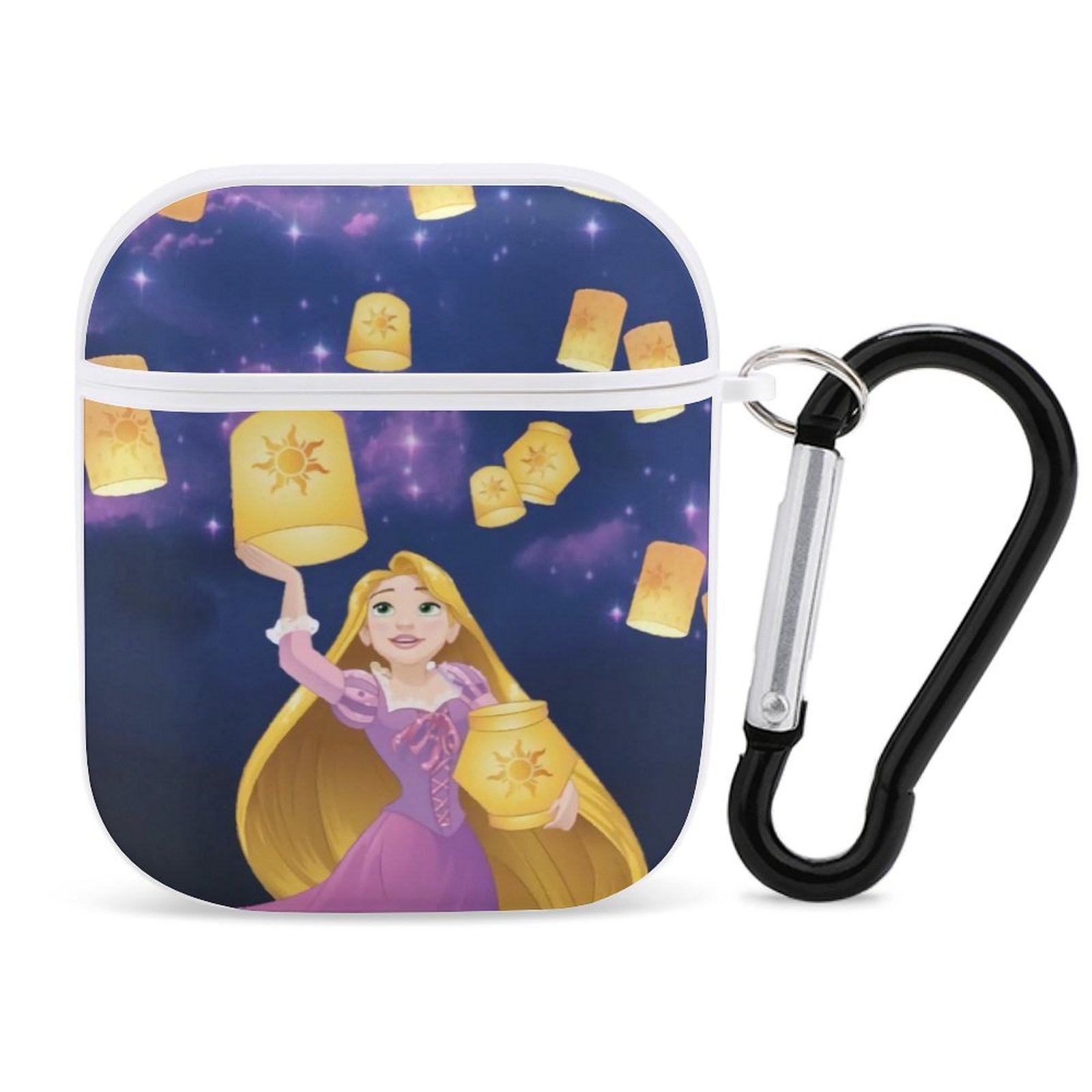 for AirPods Case Cover,Princess Rapunzel Heart And Pascal Airpod Case ...