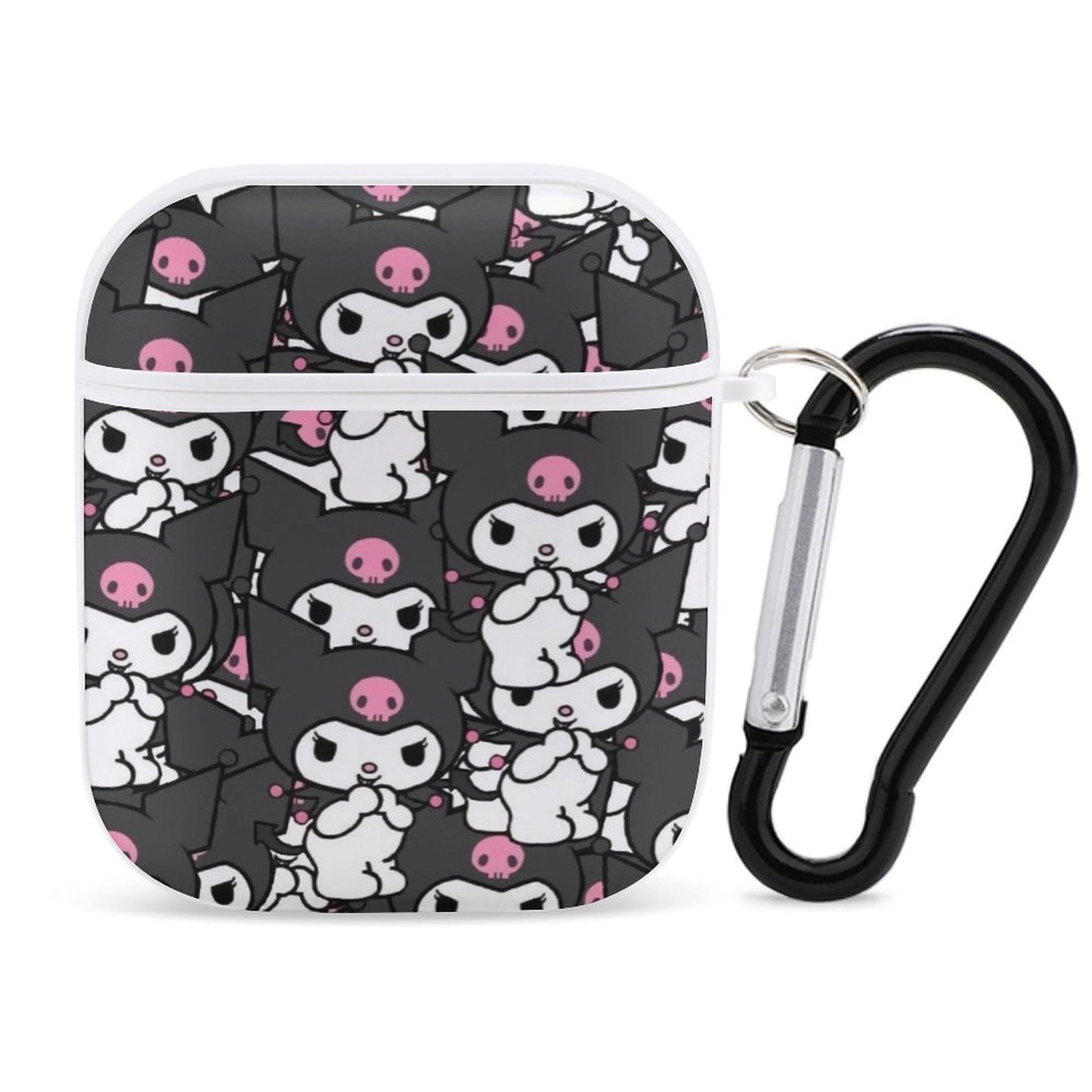 for AirPods Case Cover,Sanrio Kuromi Face Kawaii Airpod Case with ...