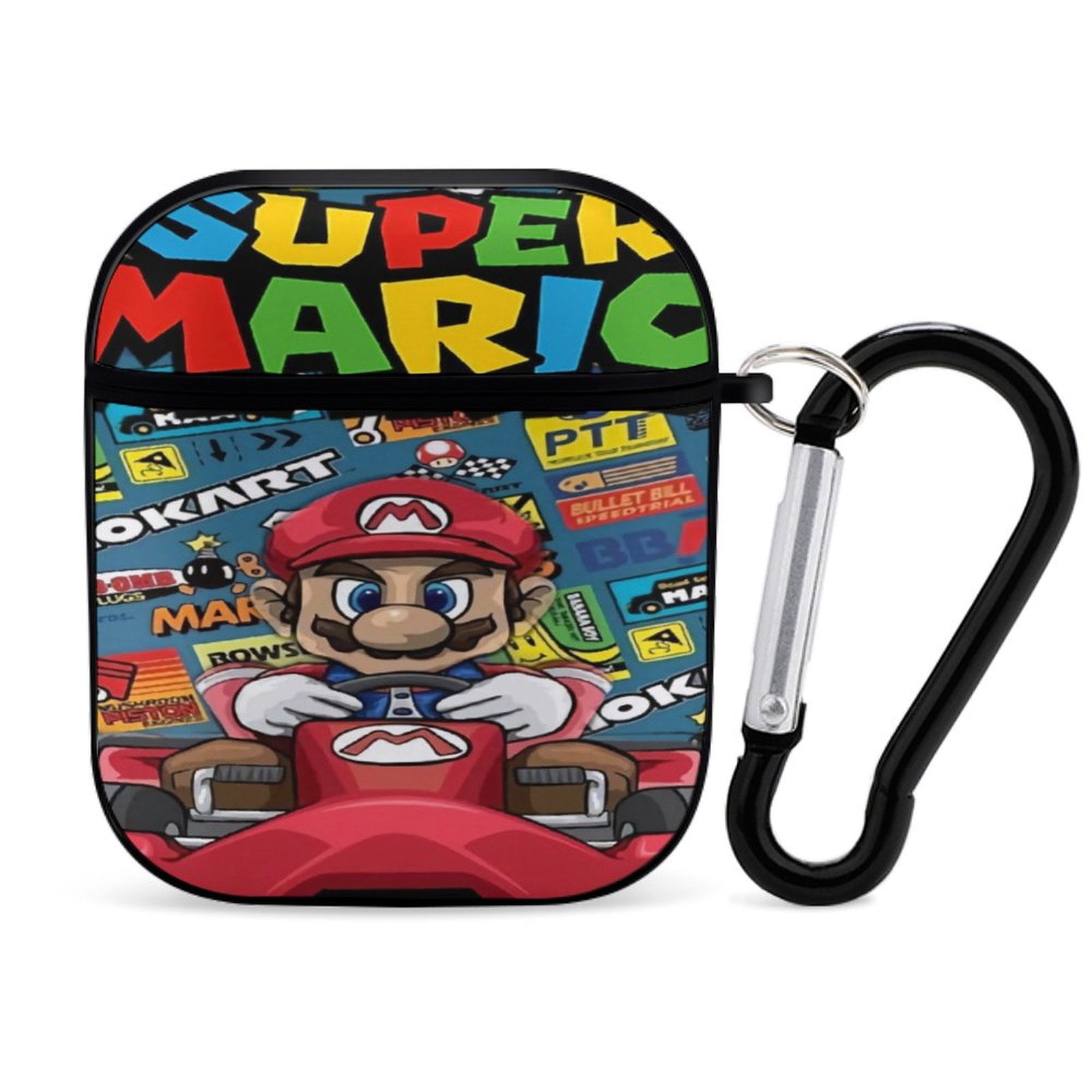 for AirPods Case Cover,Super Mario Airpod Case,PC Hard Shell Protective ...