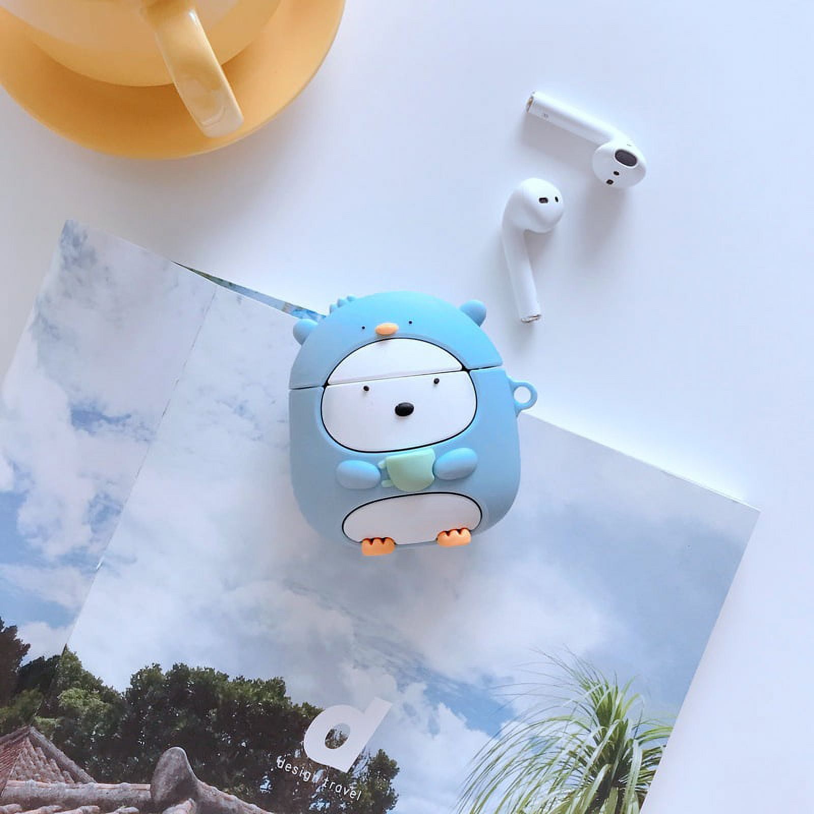 AirPods Case Cute Cartoon Characters, GMYLE Silicone Protective ...
