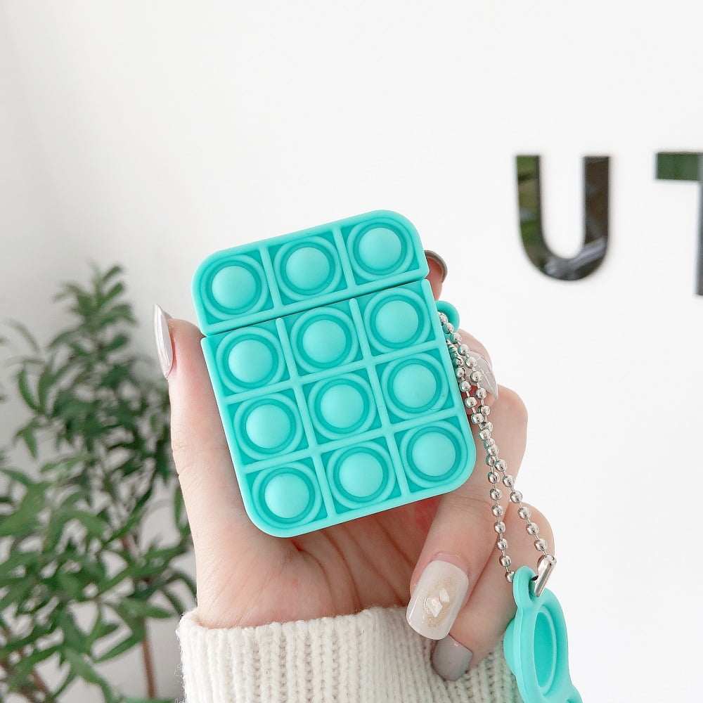 AirPods Case Cute Cool Fidgets Push Bubble Design, GMYLE Silicone ...