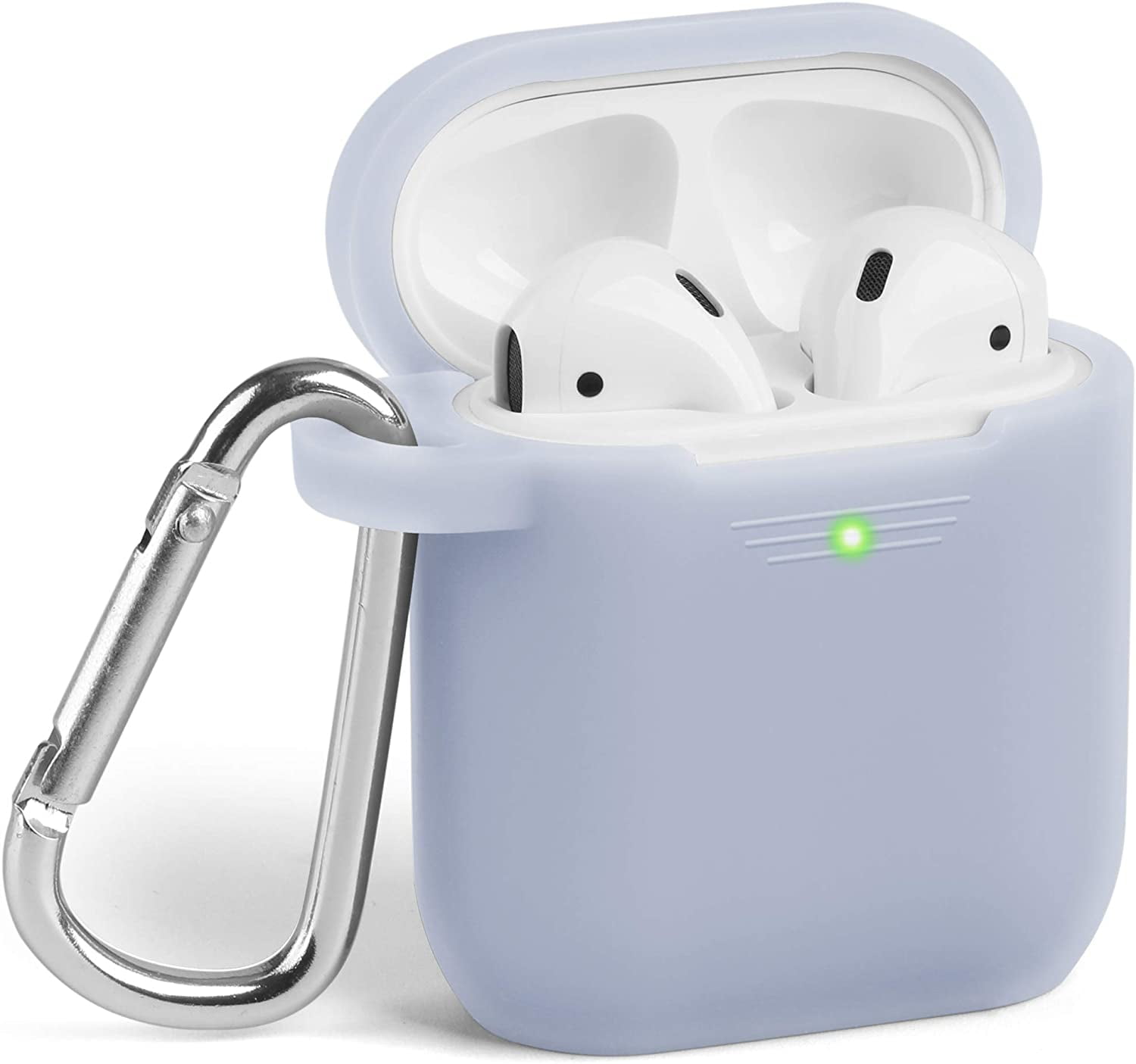 AirPods Case [Front LED Visible], GMYLE Silicone Protective Shockproof ...