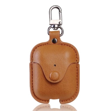 Fintie AirPods PU Leather Case - Earbuds Cover Skin with Metal Clasp ...