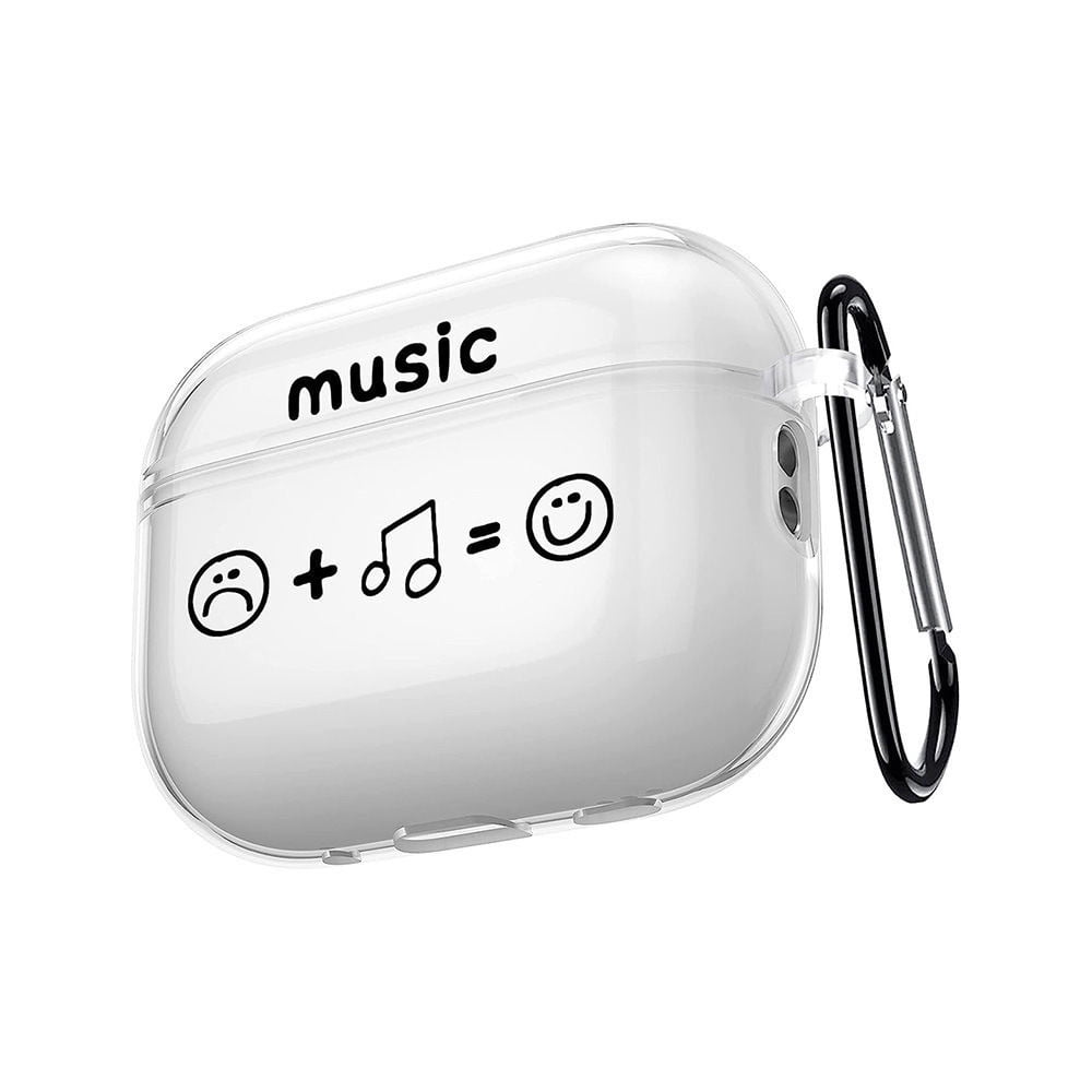 AirPods Pro 2 Case Clear 2022 Soft TPU Protective Cover with Lanyard ...