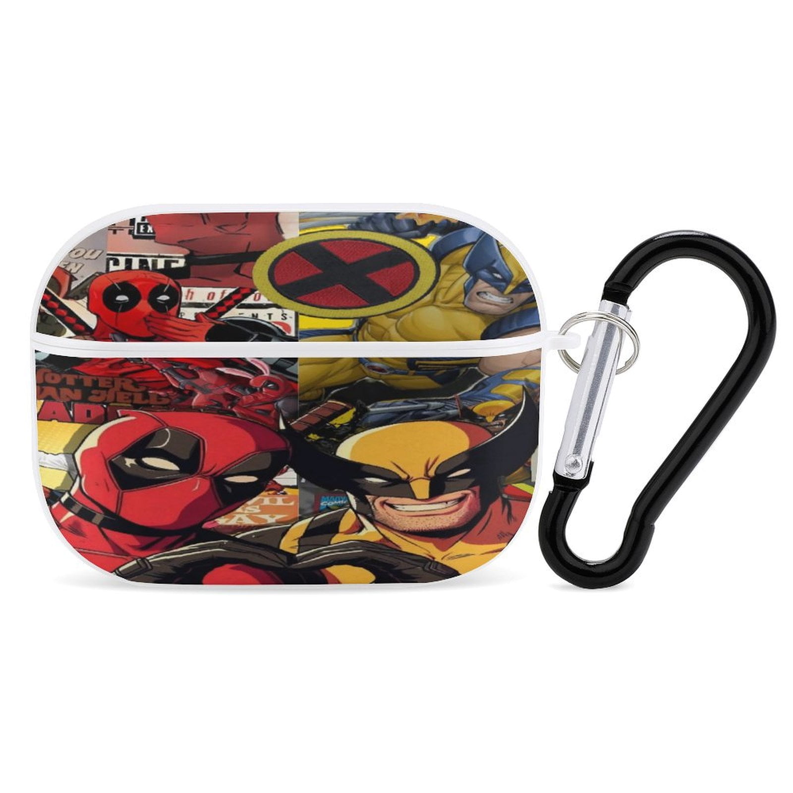 for AirPods Pro 2 Case Cover with Keychain,Deadpool & Wolverine Airpod ...
