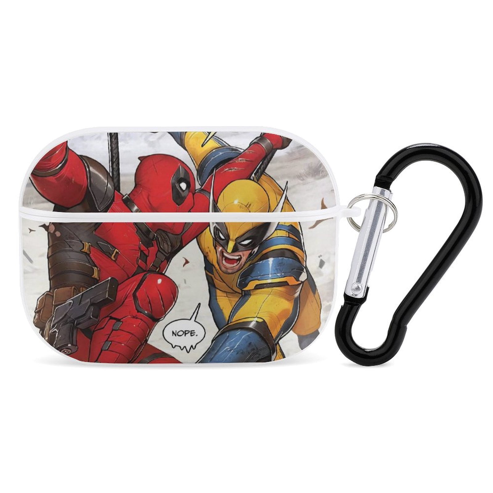 for AirPods Pro 2 Case Cover with Keychain,Deadpool & Wolverine Airpod ...