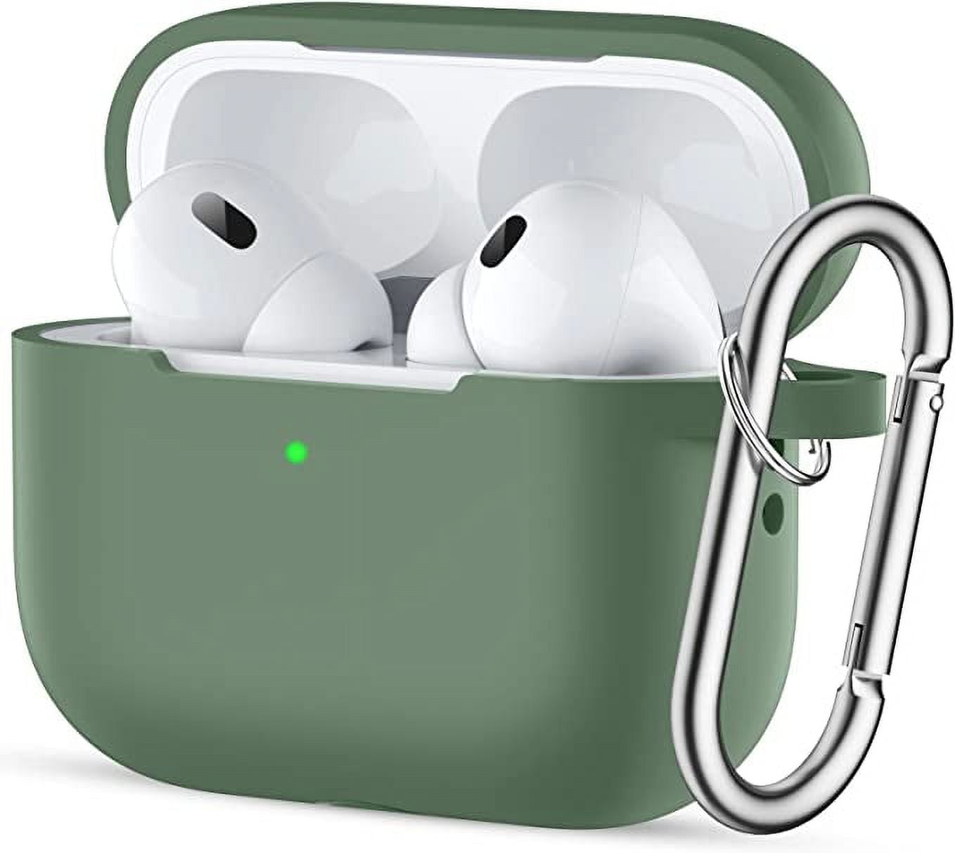 AirPods Pro 2nd Gen Case [Front LED Visible], Entronix Silicone ...