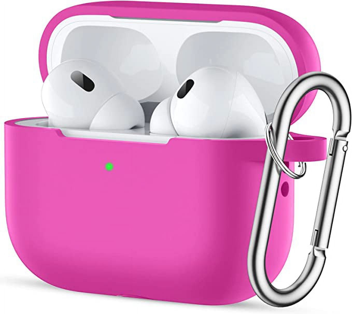 AirPods Pro 2nd Gen Case [Front LED Visible], Entronix Silicone ...