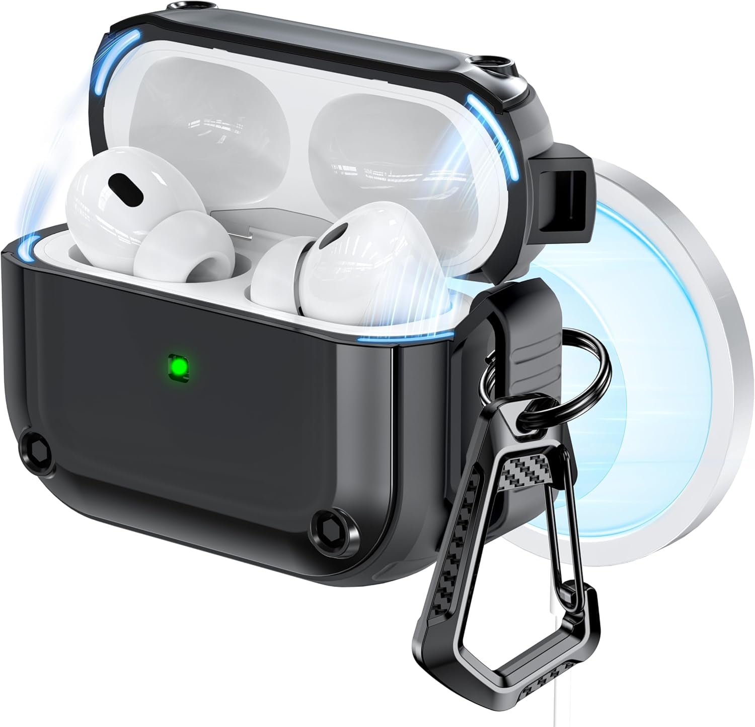 for AirPods Pro 2nd Generation Case Cover with Cleaner Kit,Powerful ...