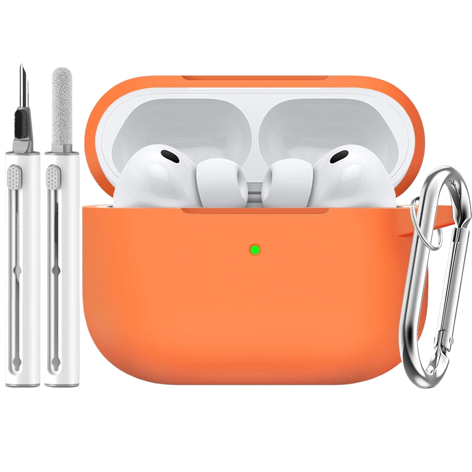 for AirPods Pro 3 Case 2025 with Cleaner Kit,Soft Silicone Protective ...