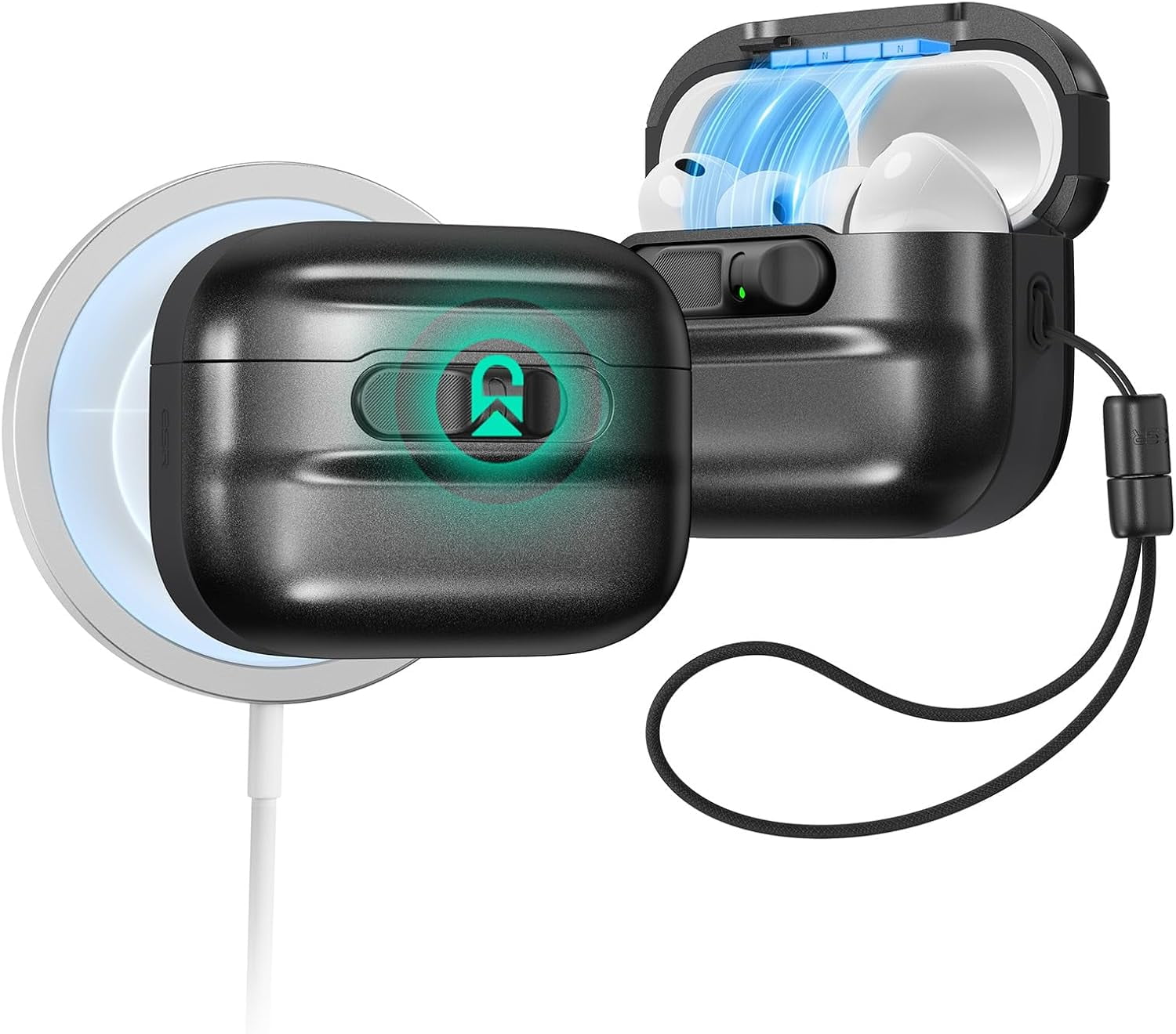 for AirPods Pro 3 Case (2025), Compatible with AirPods Pro 3 (USB-C ...