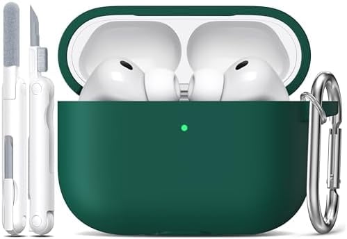 for AirPods Pro 3 Case (2025), Soft Silicone Protective Case Cover ...