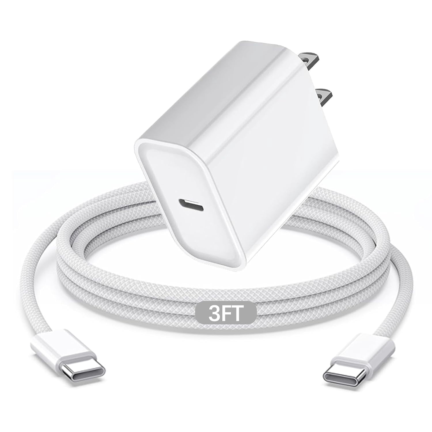 AirPods Pro 3 Charger,20W USB-C Airpods Power Adapter Wall Charging ...