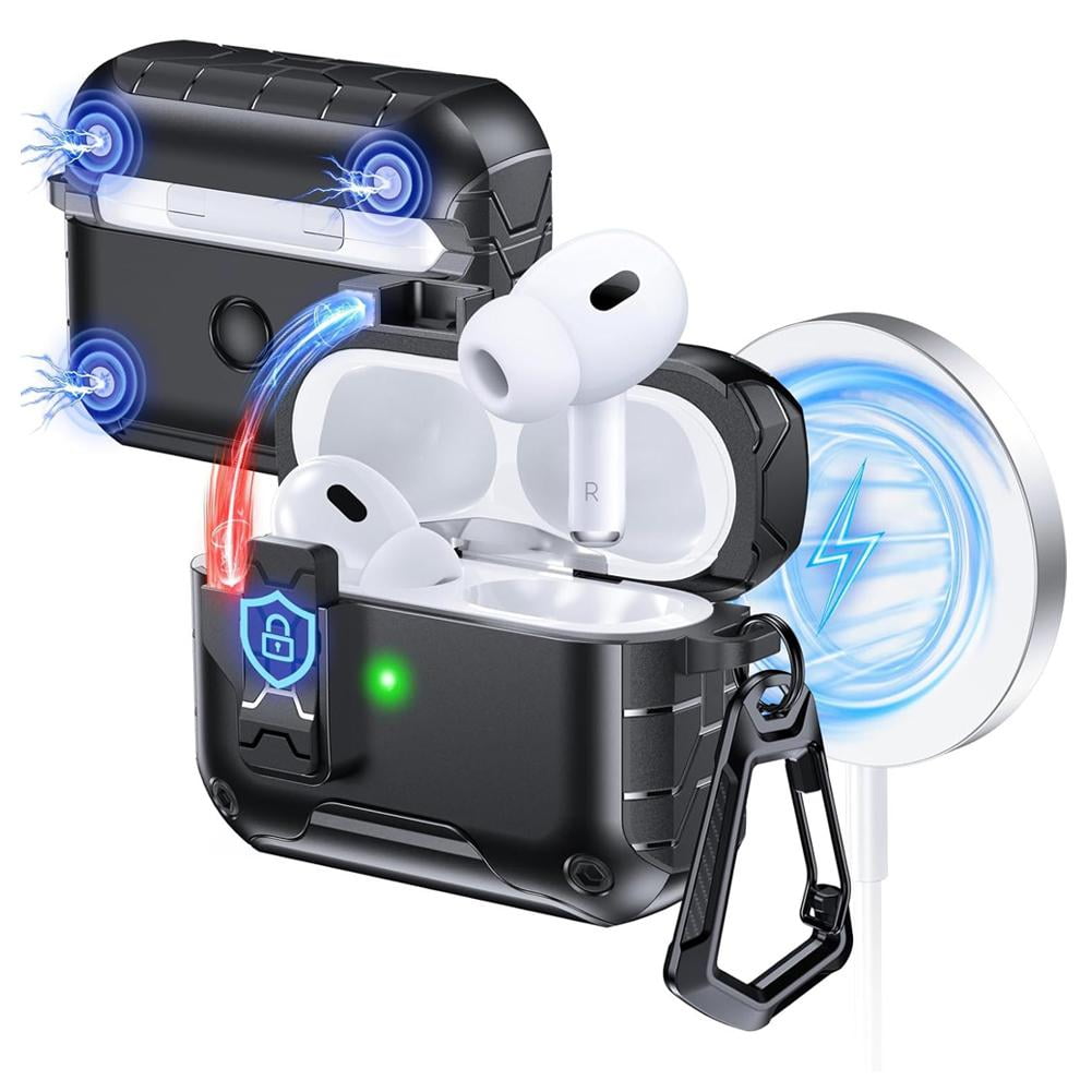 AirPods Pro 3rd Generation Case Cover, Automatic Snap Secure for iPod ...