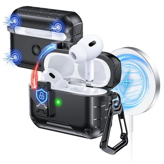 AirPods Pro 3rd Generation Case Cover, Automatic Snap Secure for iPod ...